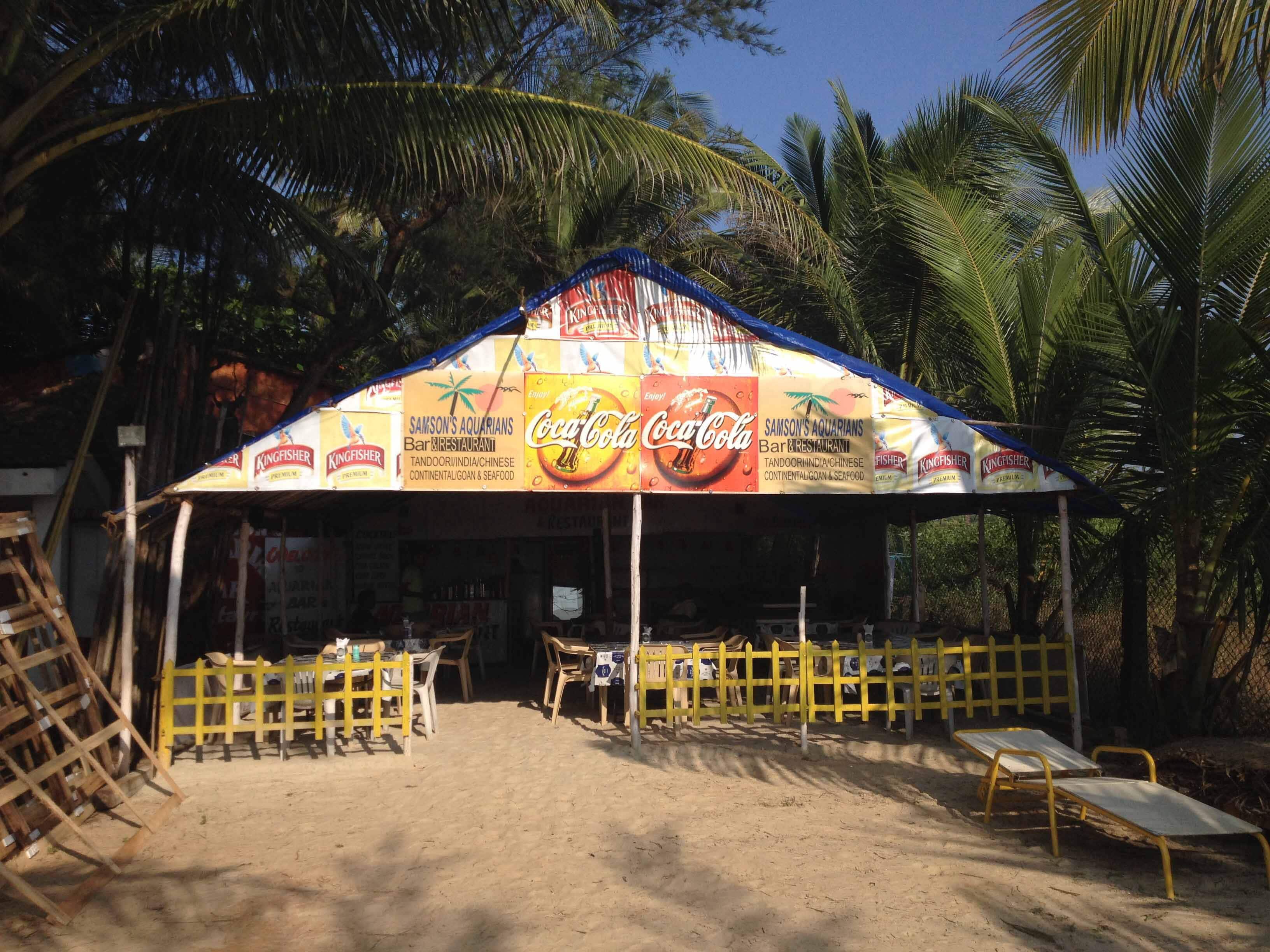 Menu of Aquarian, Majorda, Goa