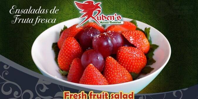 Ruben's Mexican Restaurant Menu - Urbanspoon/Zomato