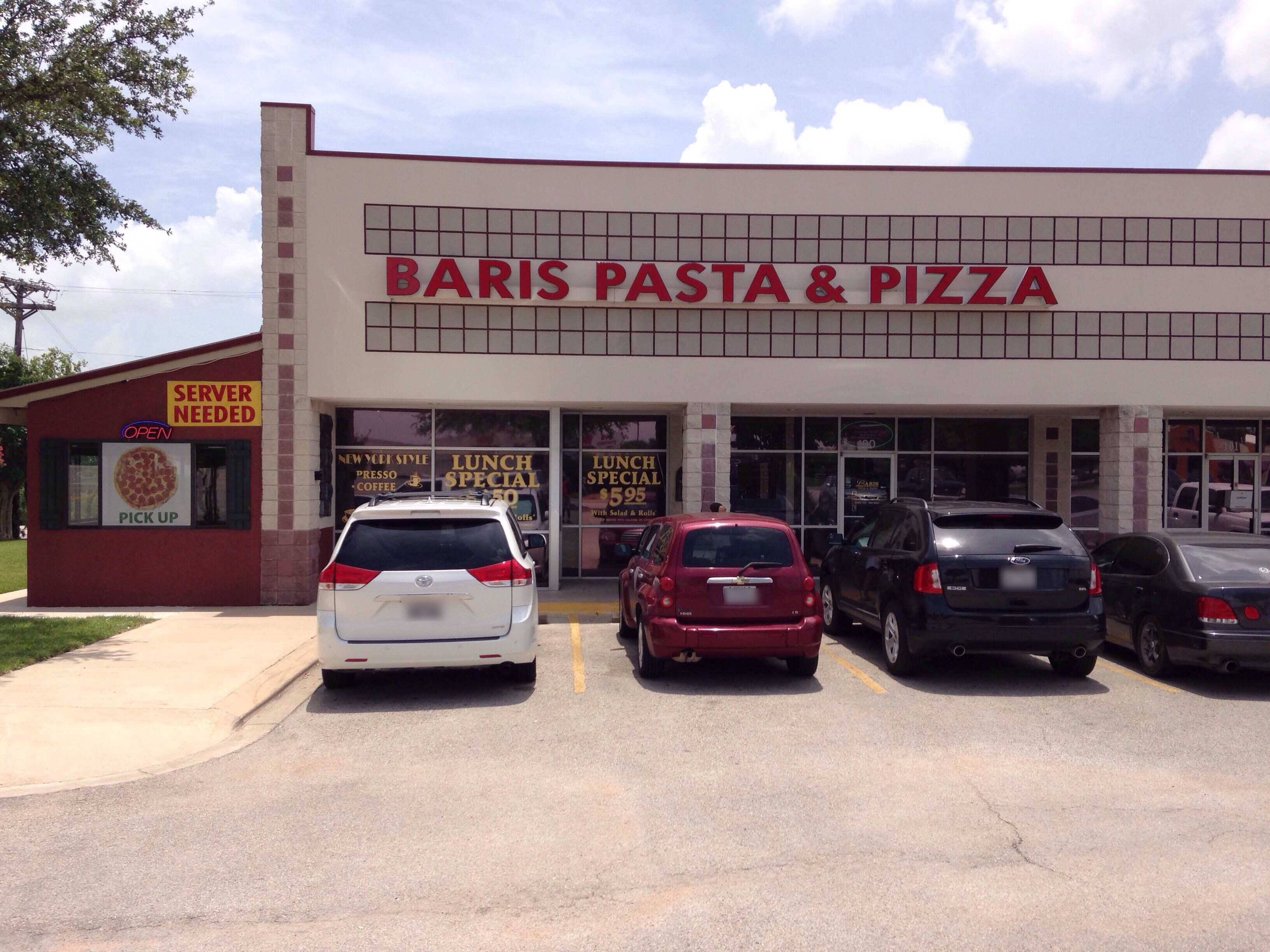 Baris Pasta & Pizza, Pflugerville, Pflugerville - Urbanspoon/Zomato