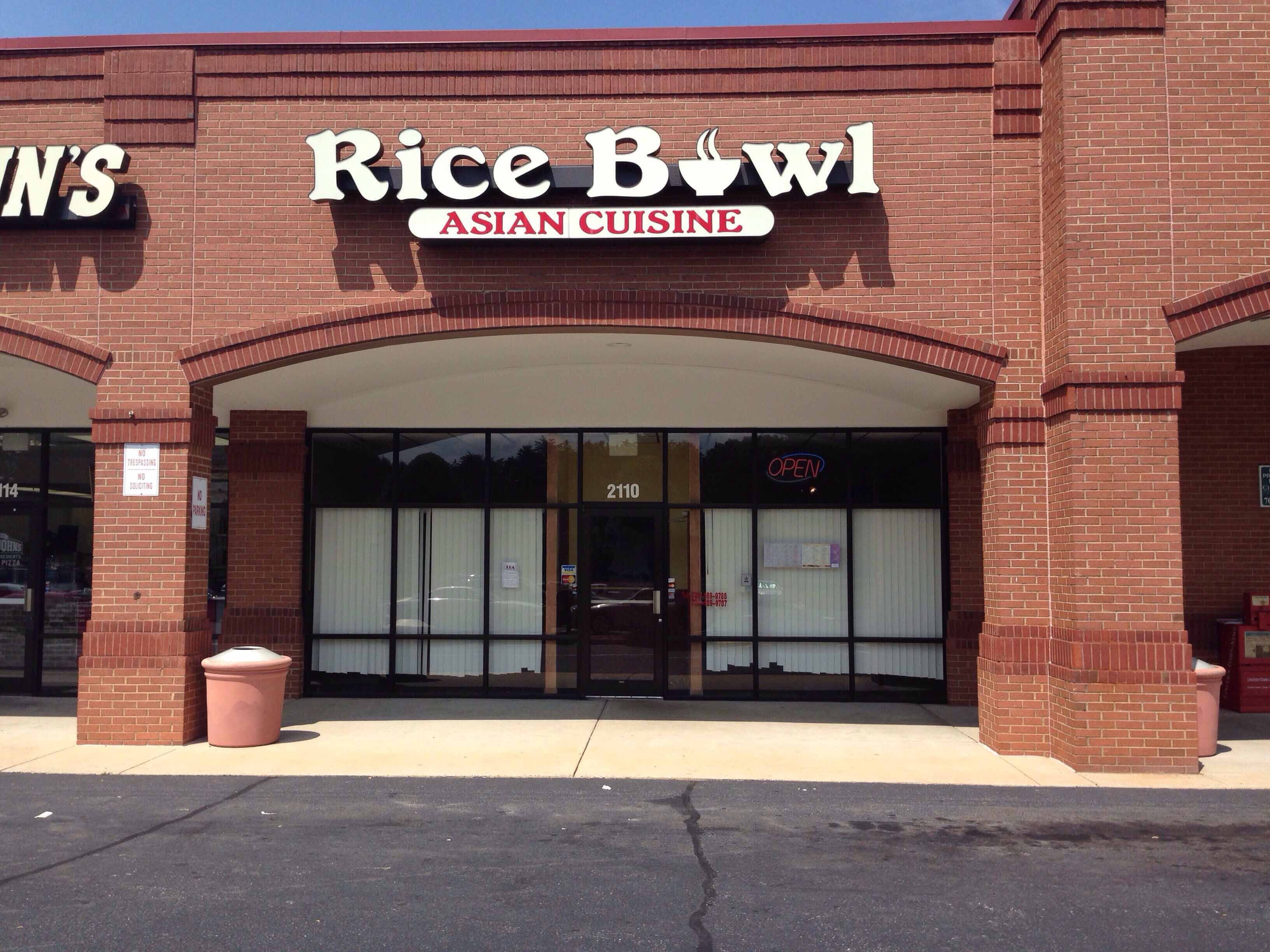 Menu Of Rice Bowl 1 Denver Charlotte