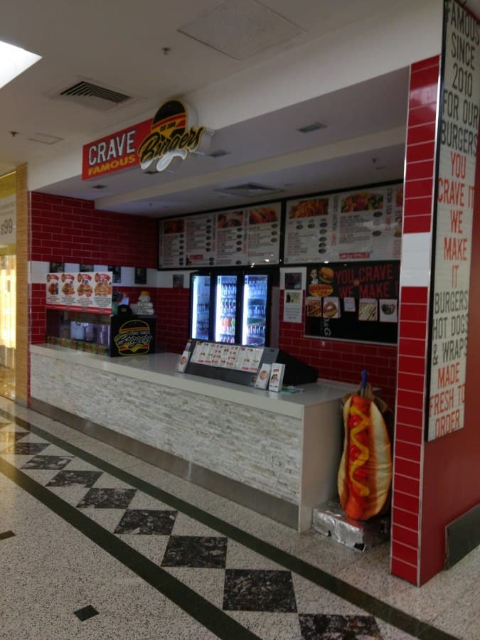 Crave Famous Burgers Menu, Menu for Crave Famous Burgers, Bankstown ...