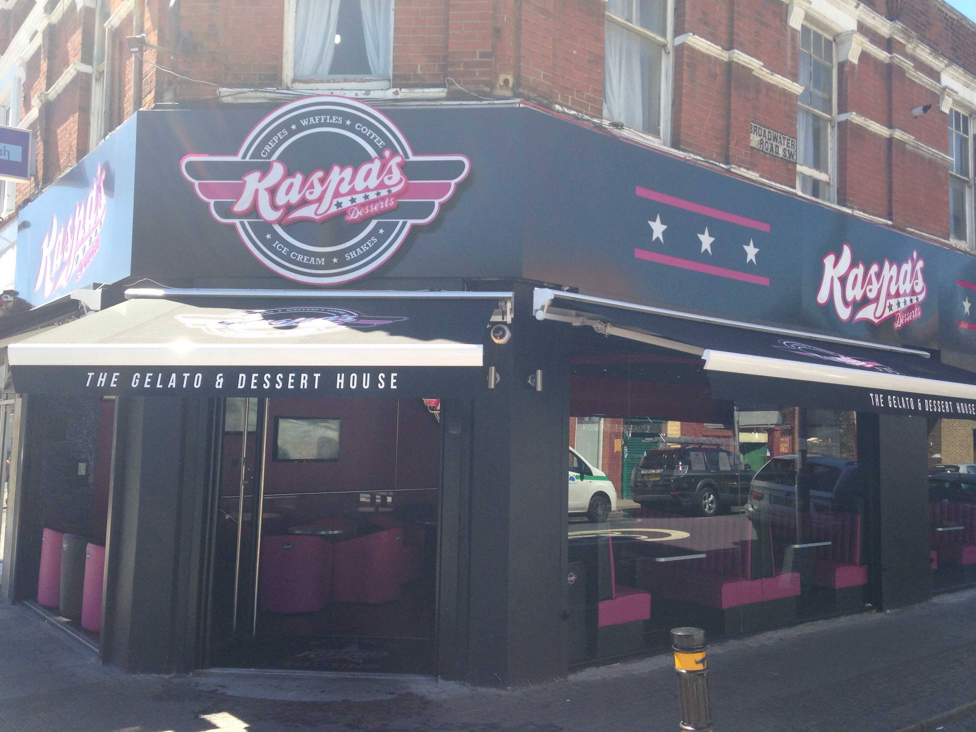 Menu of Kaspa's, Tooting, London