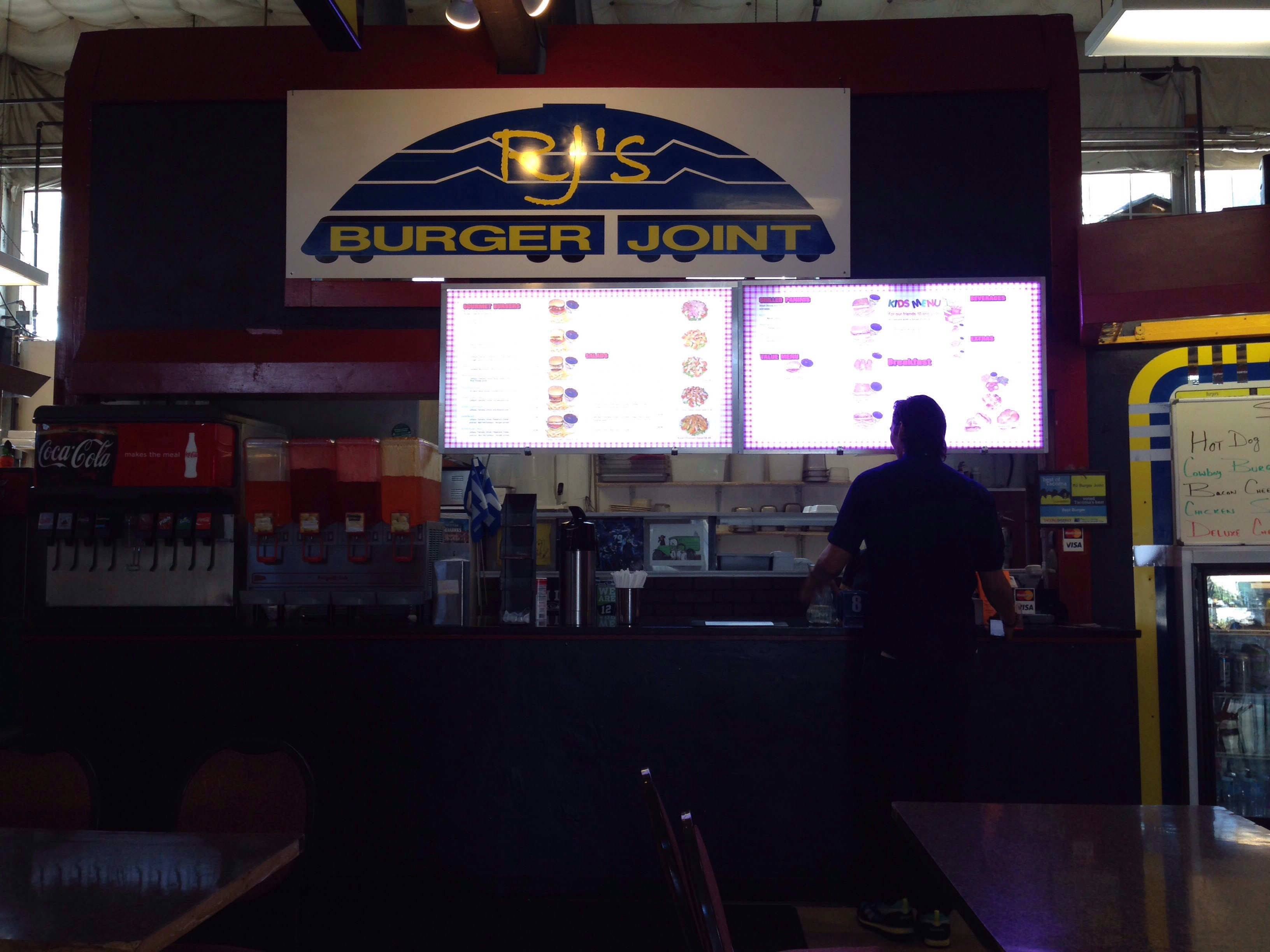Menu of RJ's Burger Joint, Tacoma, Tacoma