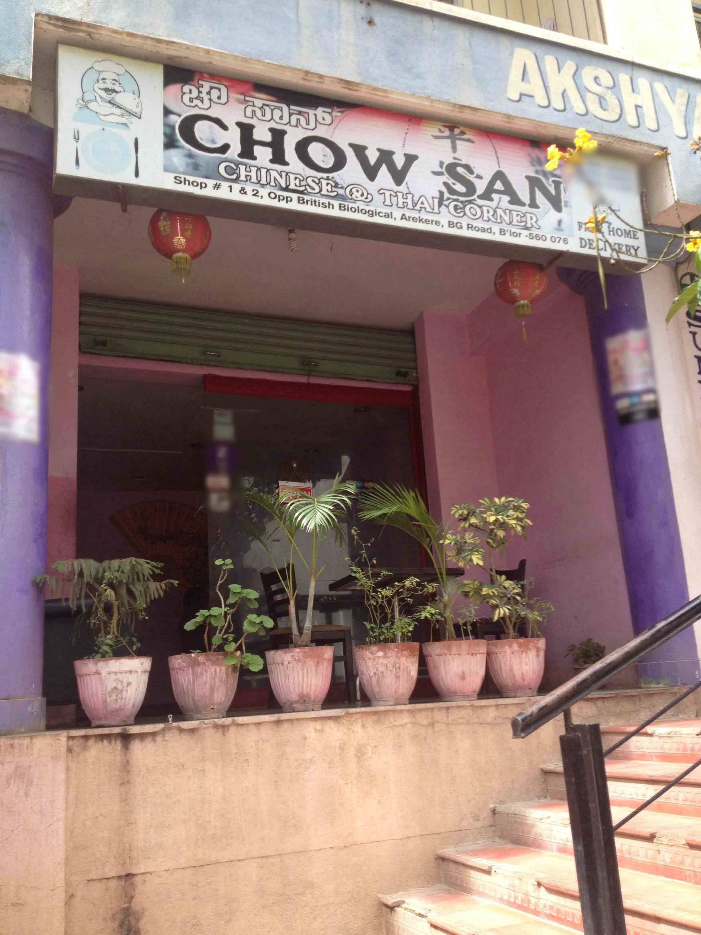 Chow San reviews, Bannerghatta Road, Bangalore | Zomato