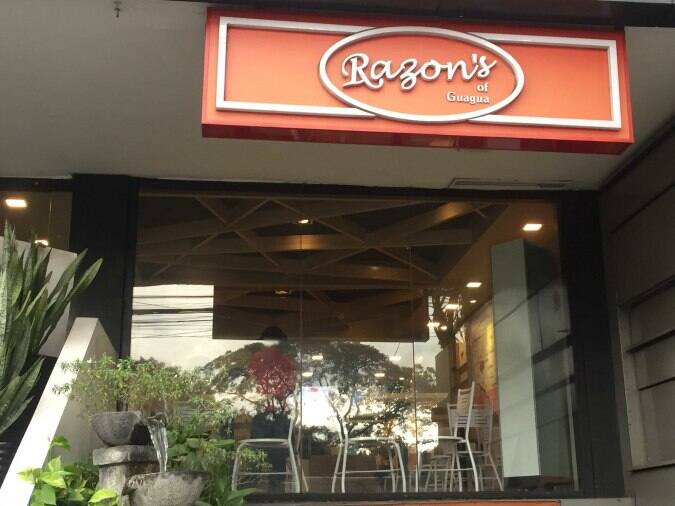 Razon's of Guagua Menu, Menu for Razon's of Guagua, Loyola Heights ...