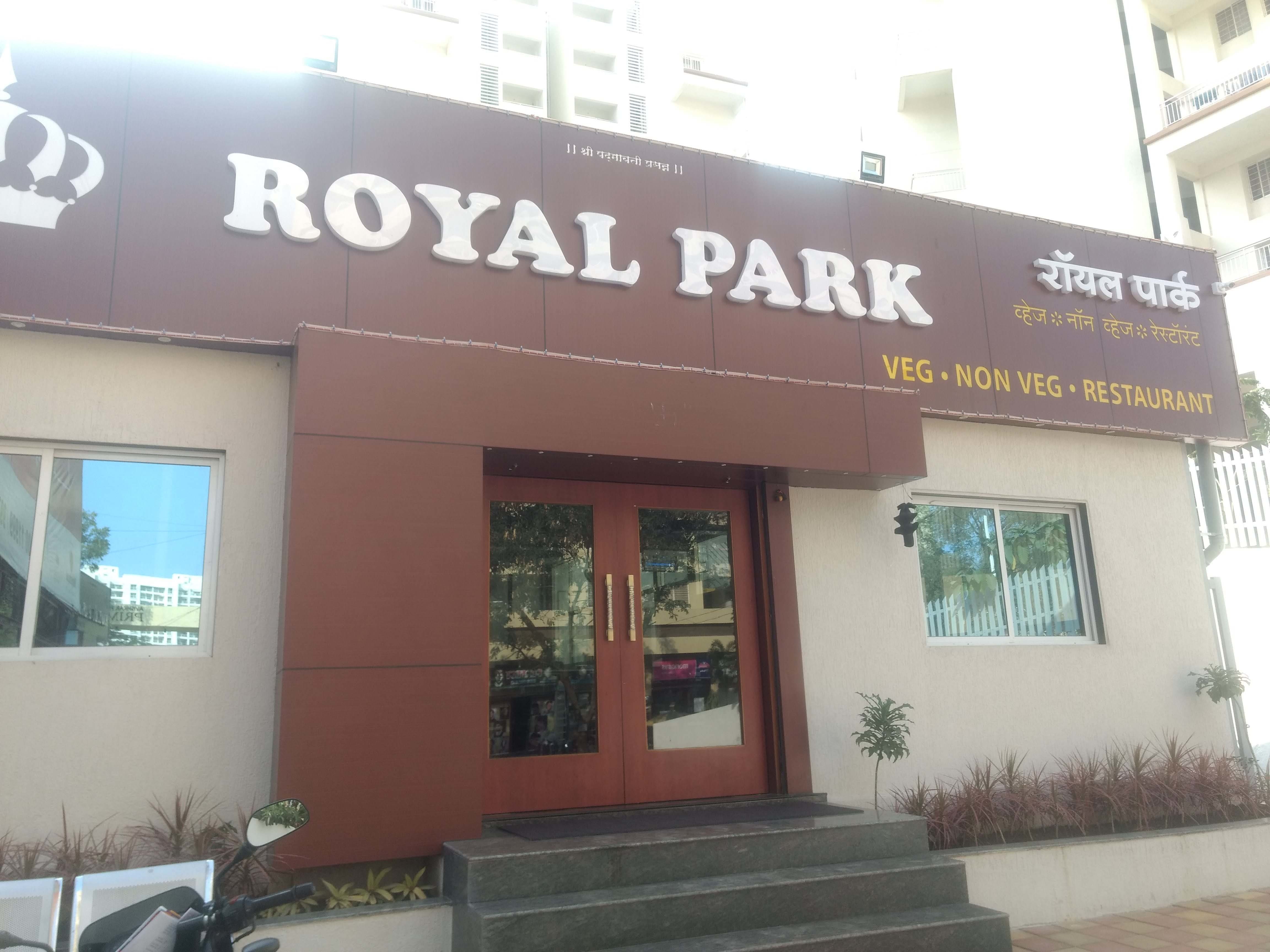 Menu of Royal Park, Undri, Pune