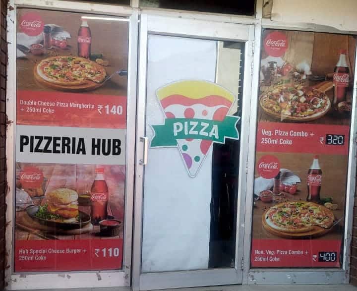Menu of Pizzeria Hub, Suddhowala, Dehradun
