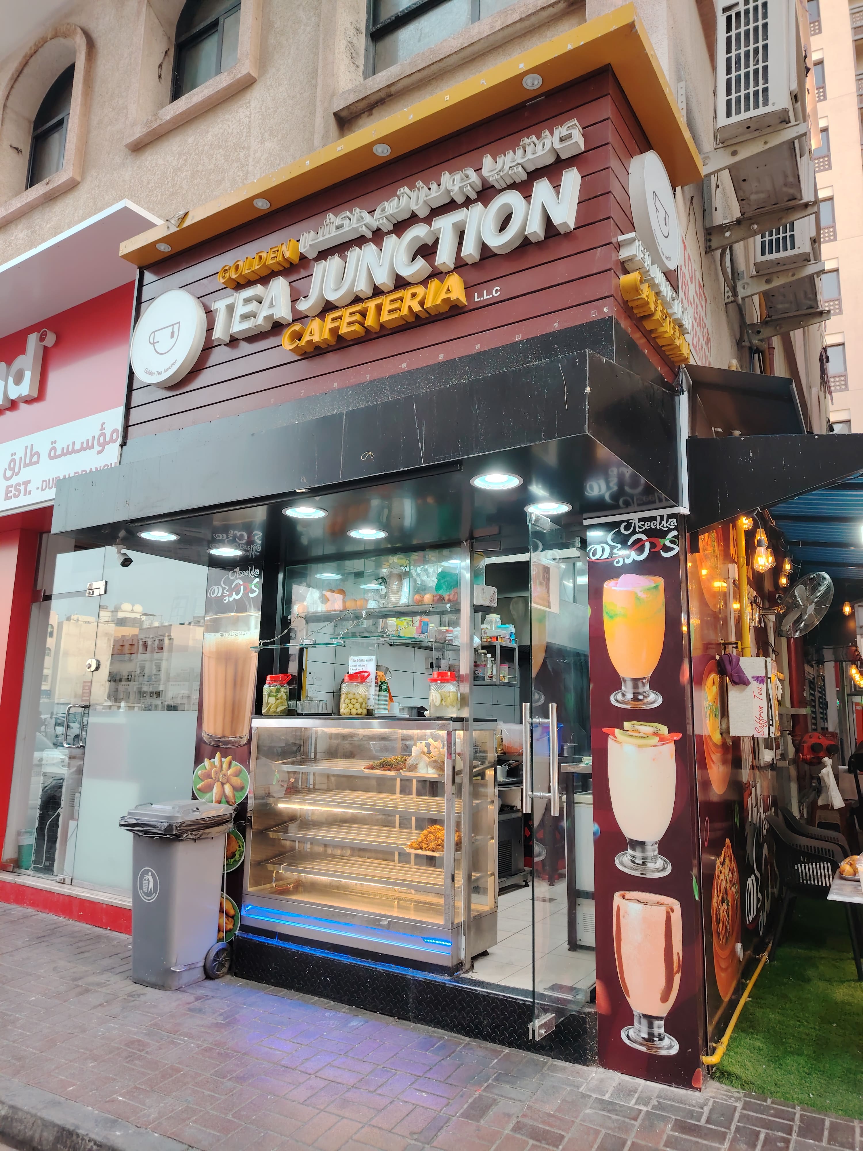 Menu of Golden Tea Junction, Naif, Dubai