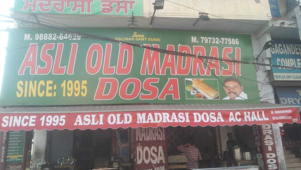 Asli Old Madrasi Dosa, Lahori Gate, Patiala | Zomato