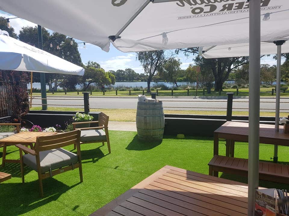 Menu of 3 Sheets on The Lake, Woodlands, Perth