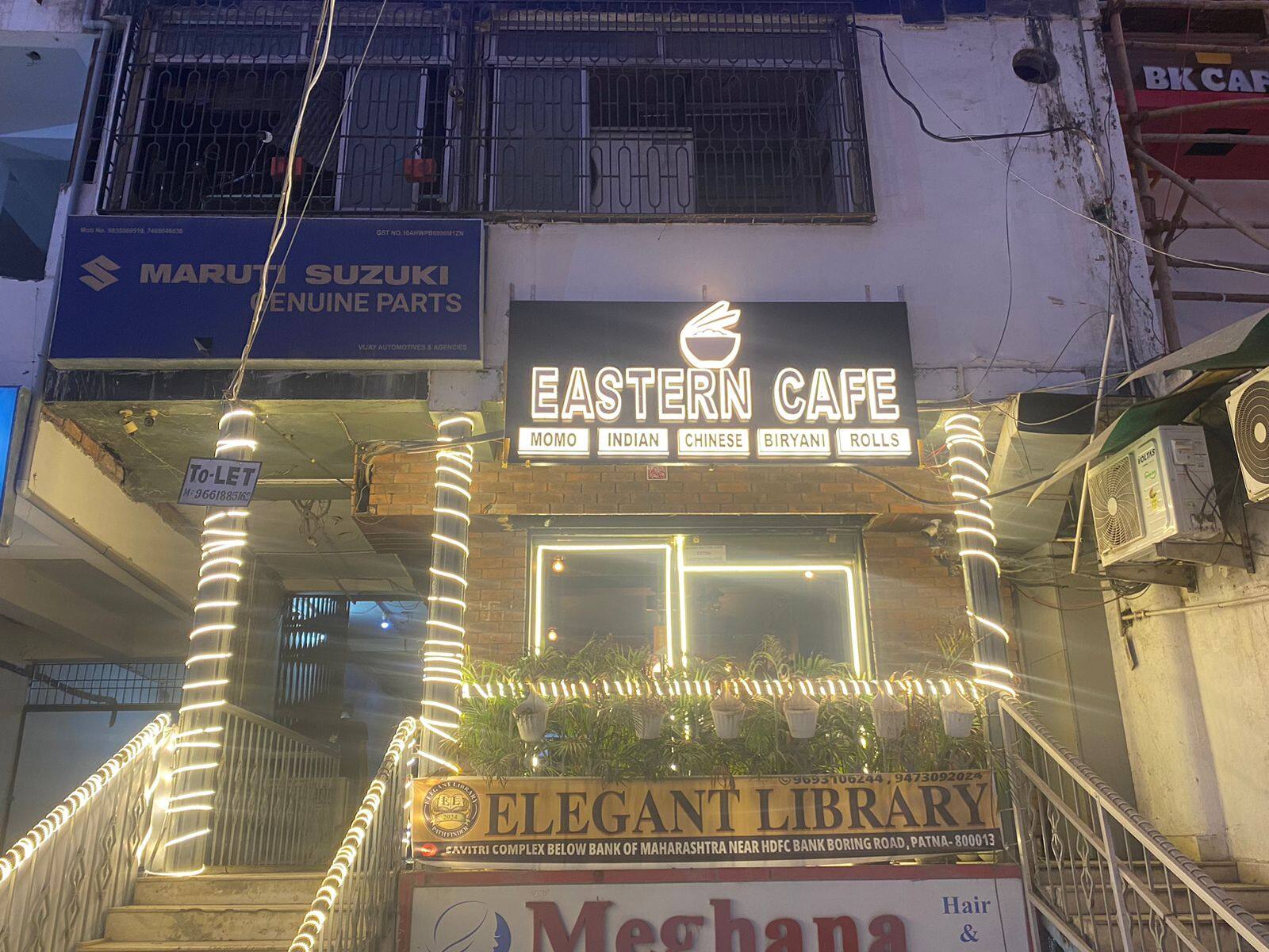 Menu of Eastern Cafe, Sri Krishnapuri, Patna
