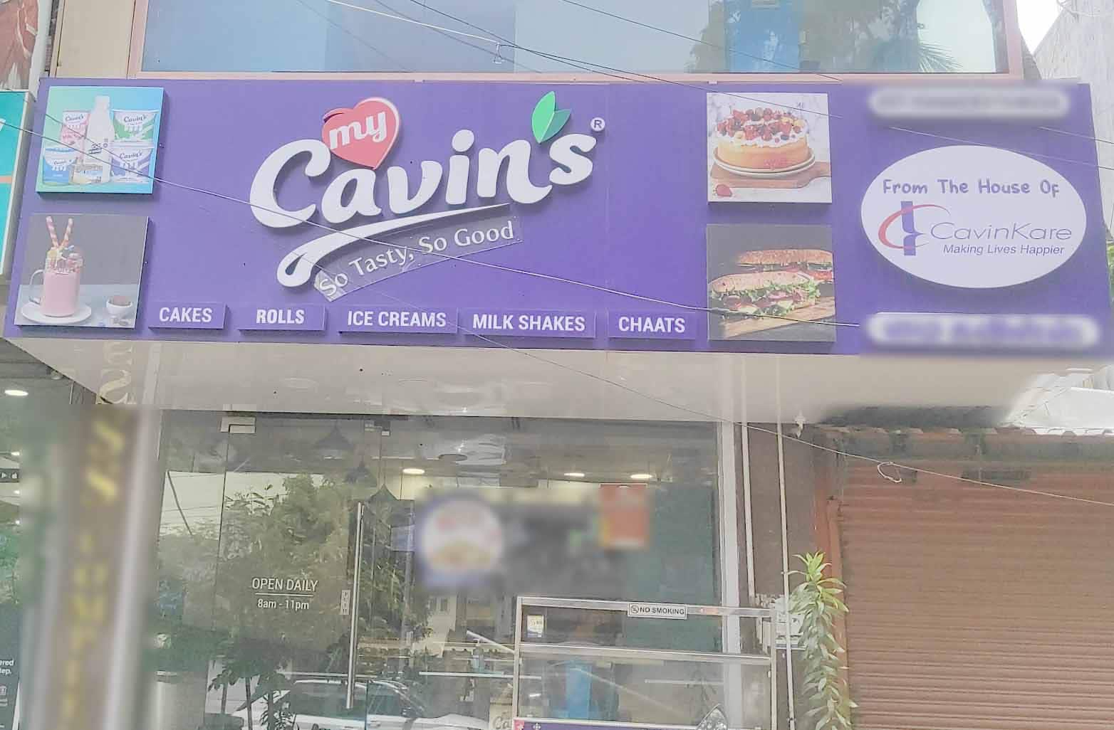 Menu of My Cavins, K.K. Nagar, Chennai