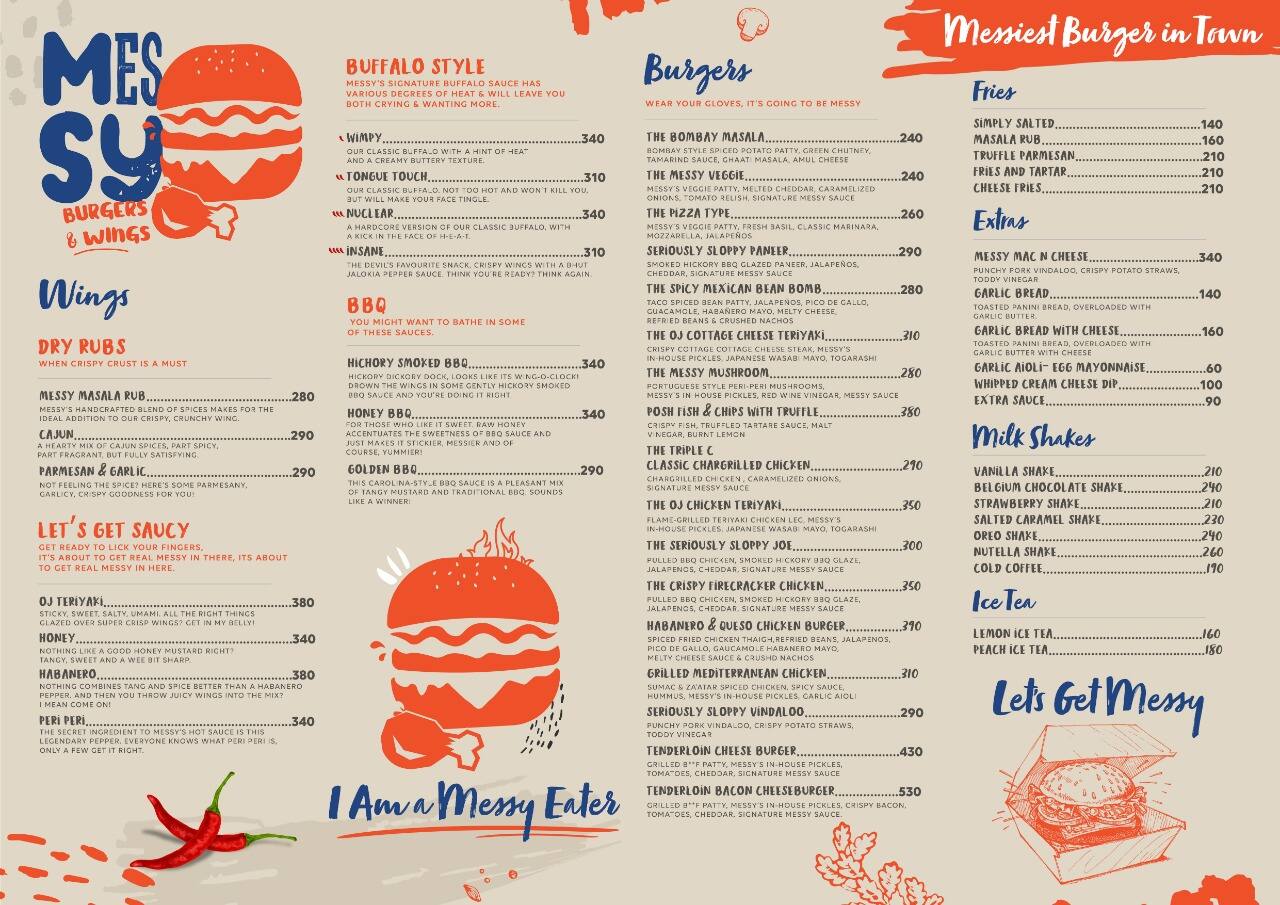 Messy Burgers & Wings, Ghatkopar West, Mumbai | Zomato