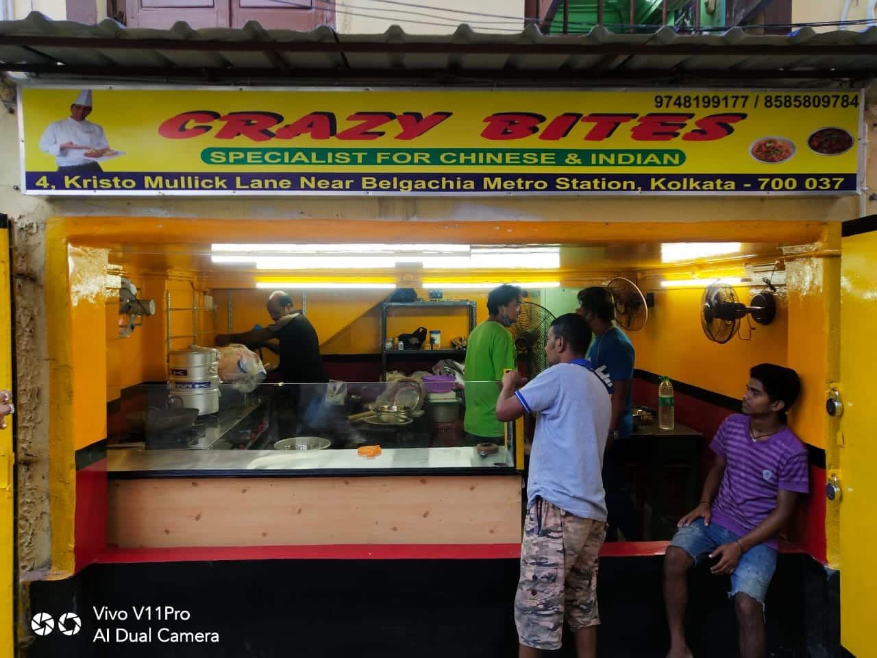 Menu of Crazy Bites, Ultadanga, Kolkata