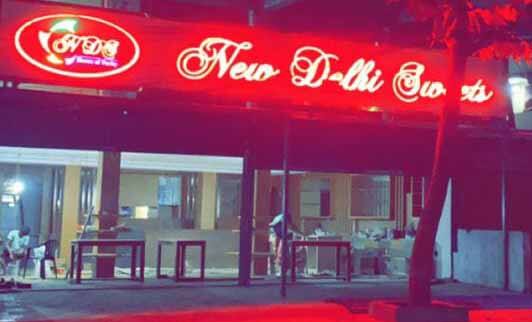 Menu of New Delhi Sweets, Kirlampudi Layout, Vizag