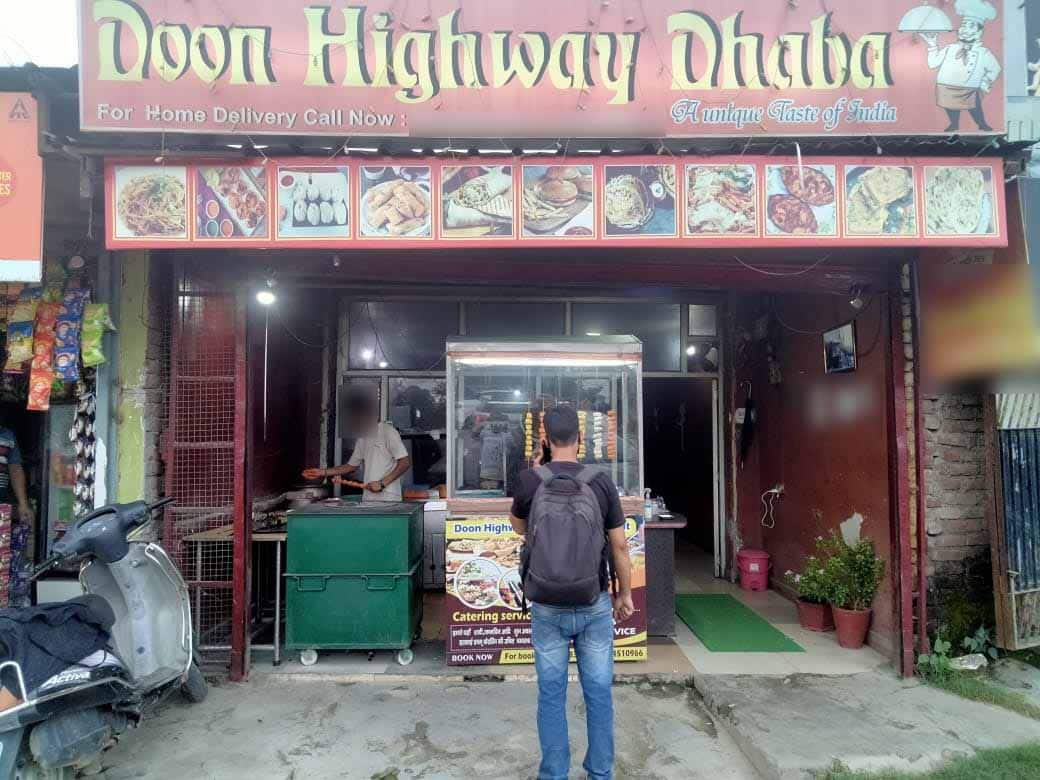 Menu of Doon Highway Restaurant, Dharampur, Dehradun