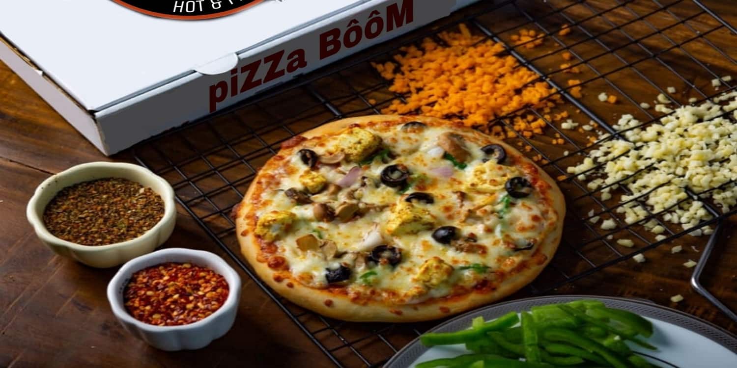 Menu of Pizza Boom, Sadar Bazaar, Lucknow