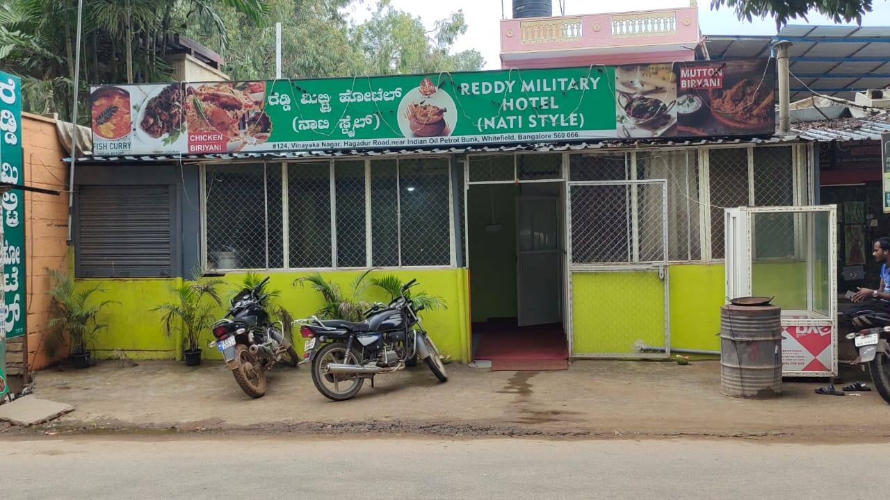 Reddy Military Hotel, Varthur Main Road, Whitefield order online - Zomato