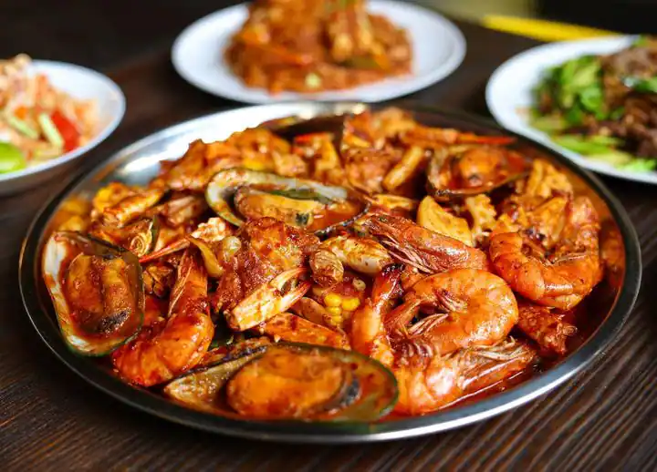 Menu of Sticky Rice, Yas Island, Abu Dhabi