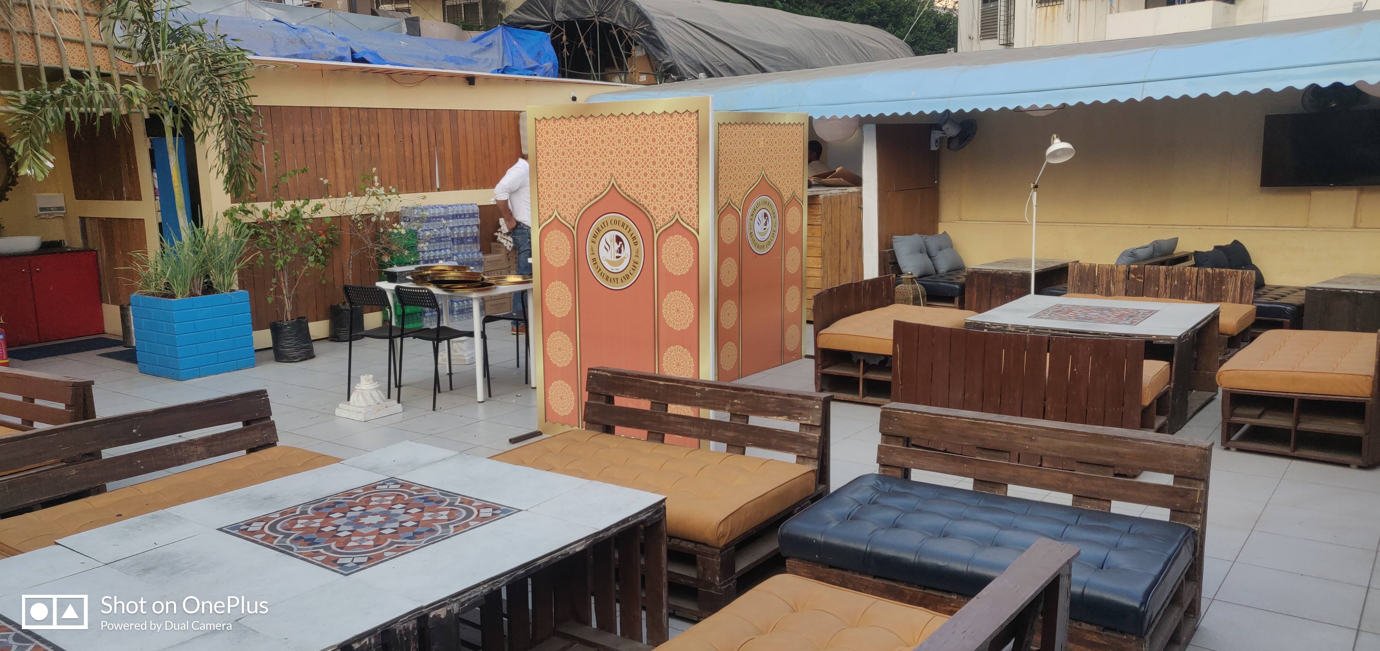 Emirati Courtyard Restaurant & Cafe, Pali Hill, Bandra West, Mumbai ...