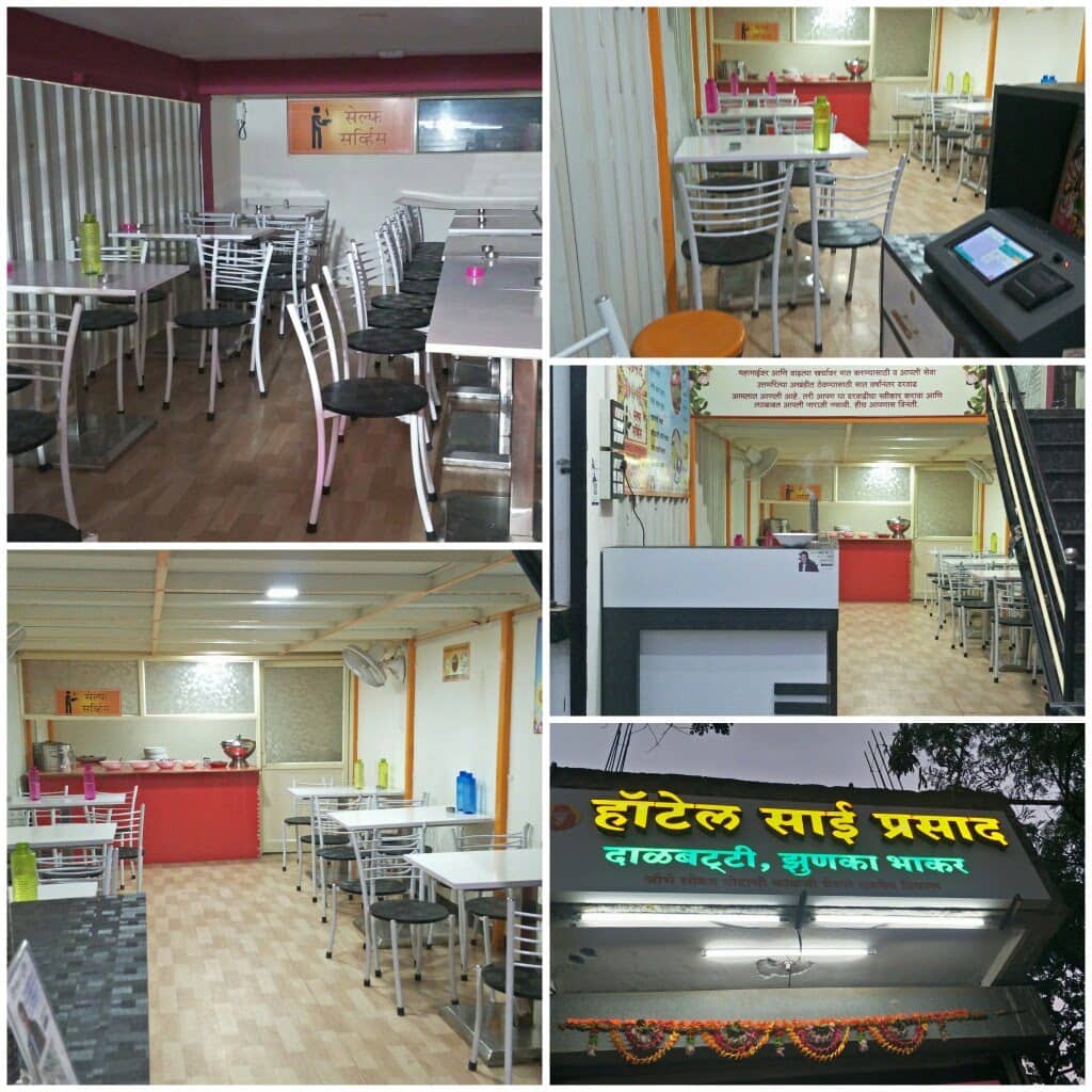 Menu of Hotel Sai Prasad, Waluj, Aurangabad