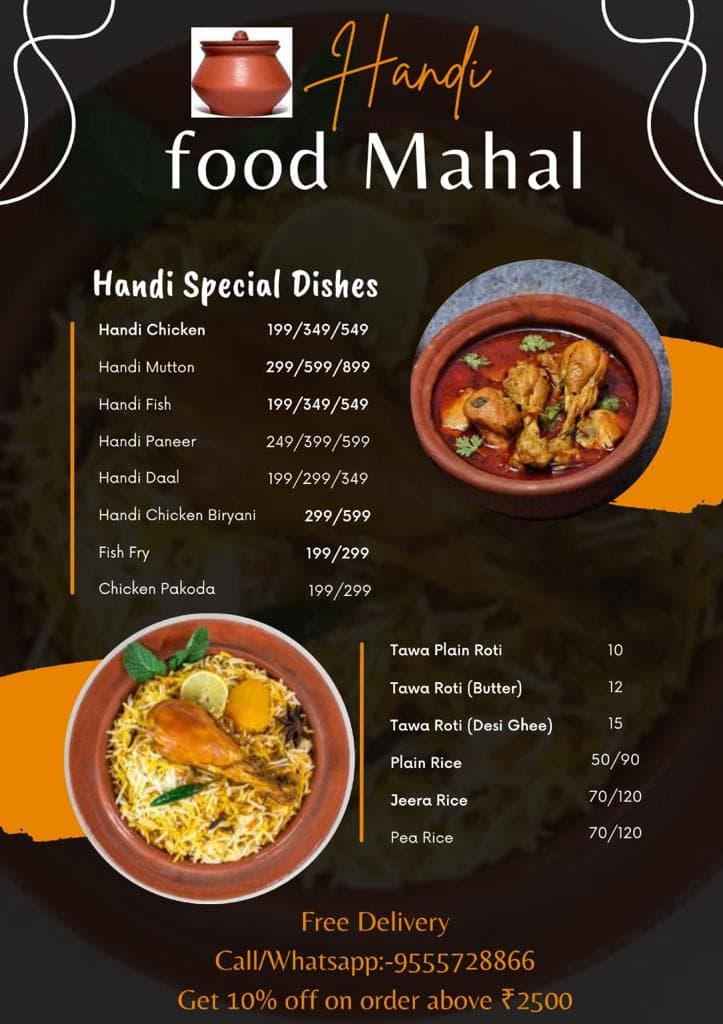 Handi Food Mahal, Uttam Nagar, New Delhi | Zomato