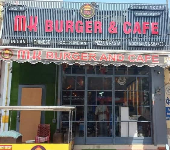 Mk Burger & Cafe, Muradnagar Locality order online - Zomato