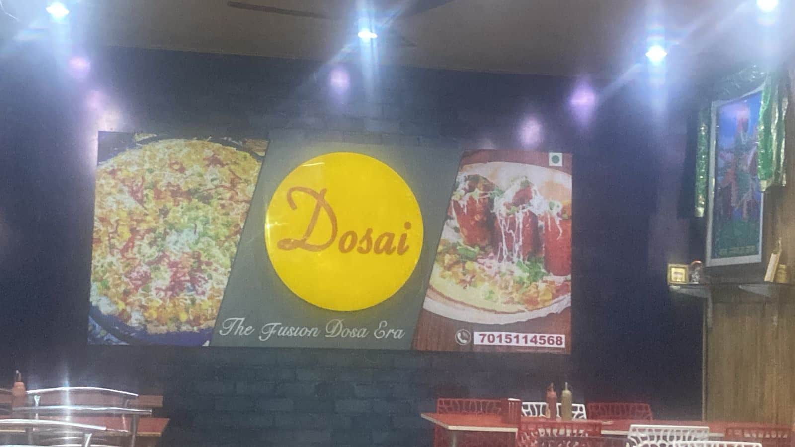 Menu of Dosai, New HB Colony, Panipat