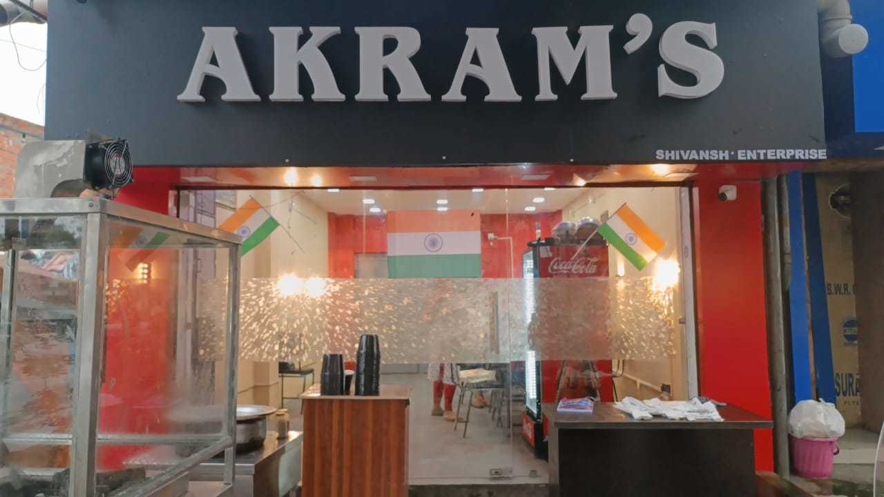Menu of Akram's, Khardah, Kolkata