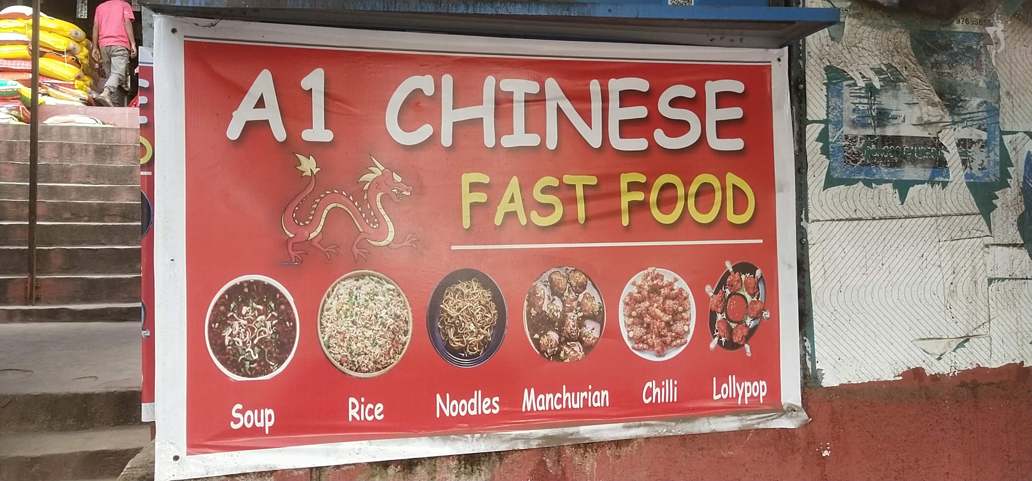 Menu of A1 Chinese Fast Food, Warje, Pune