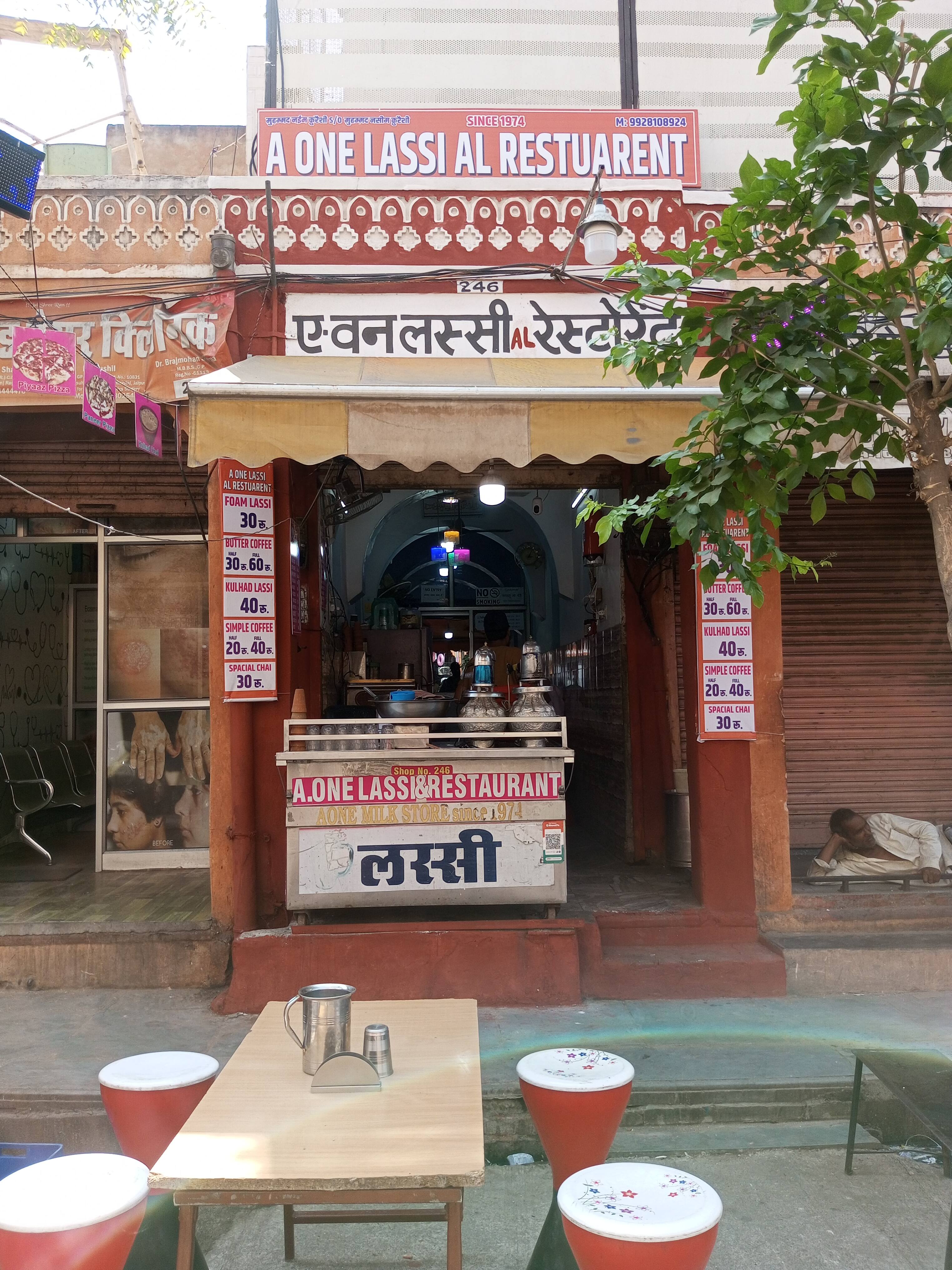 A ONE LASSI & RESTAURANT, Adarsh Nagar, Jaipur | Zomato