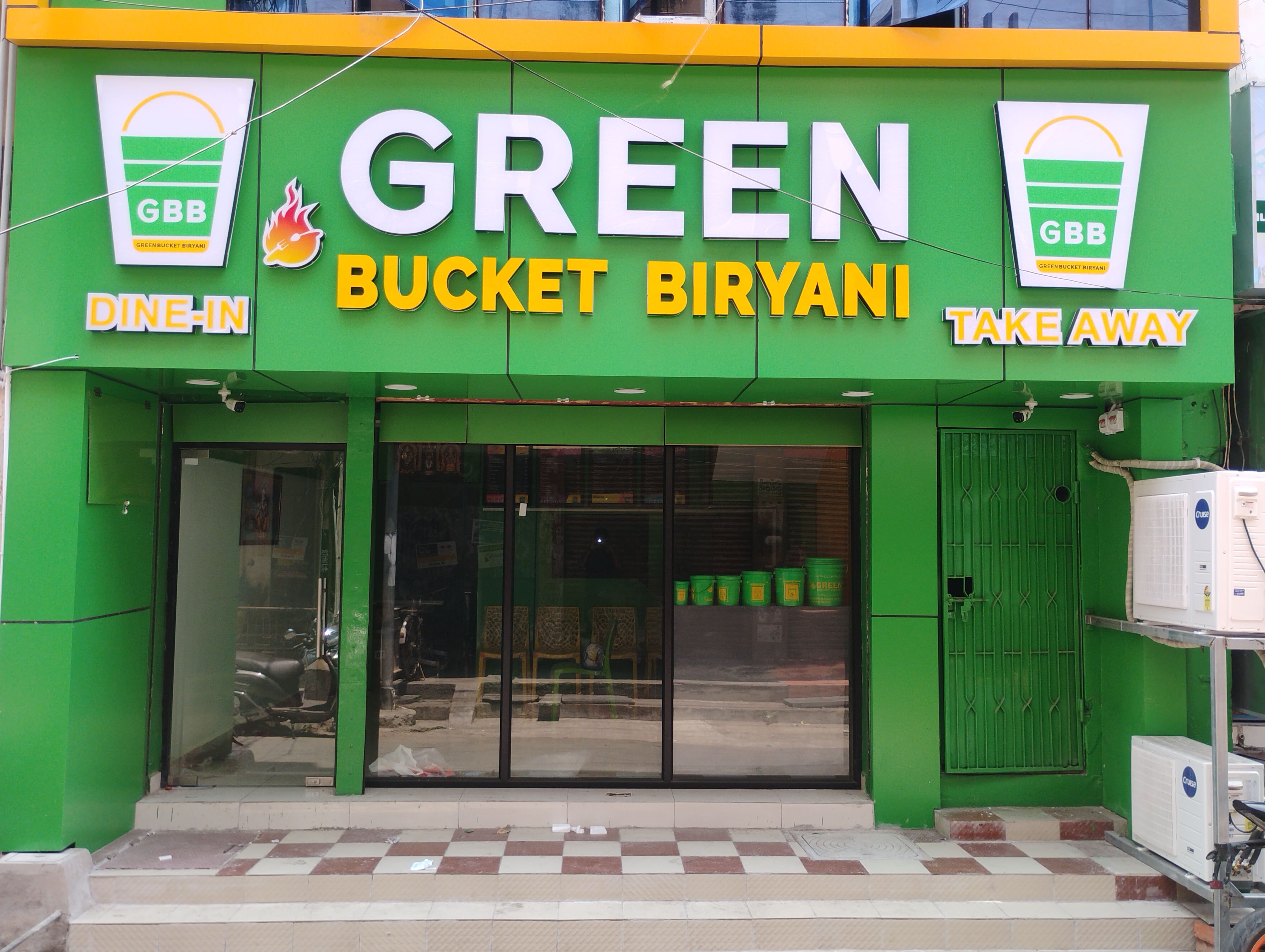 Menu of Green Bucket Biryani, Governorpet, Vijayawada