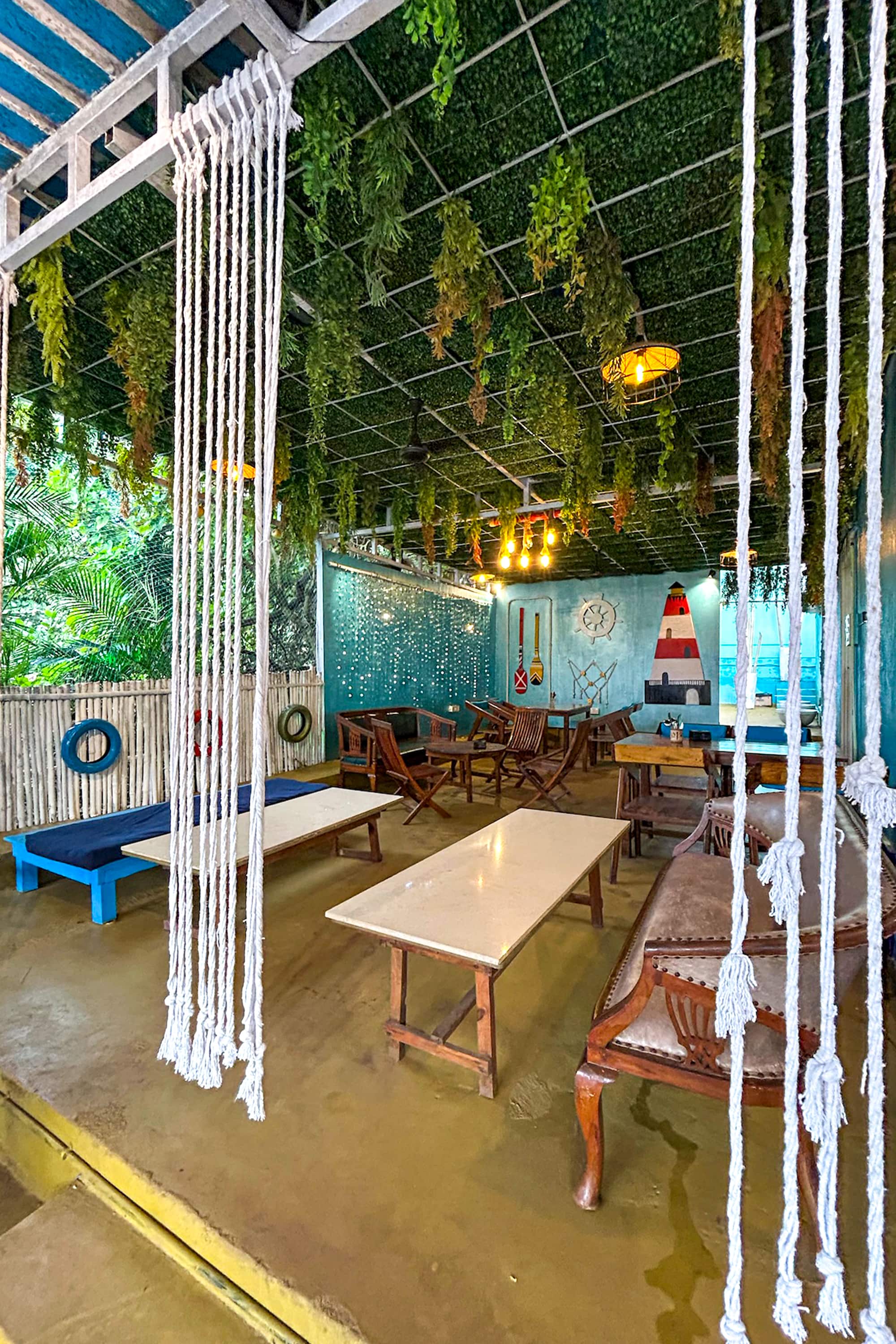 Menu of Captain Fish, Arambol, Goa