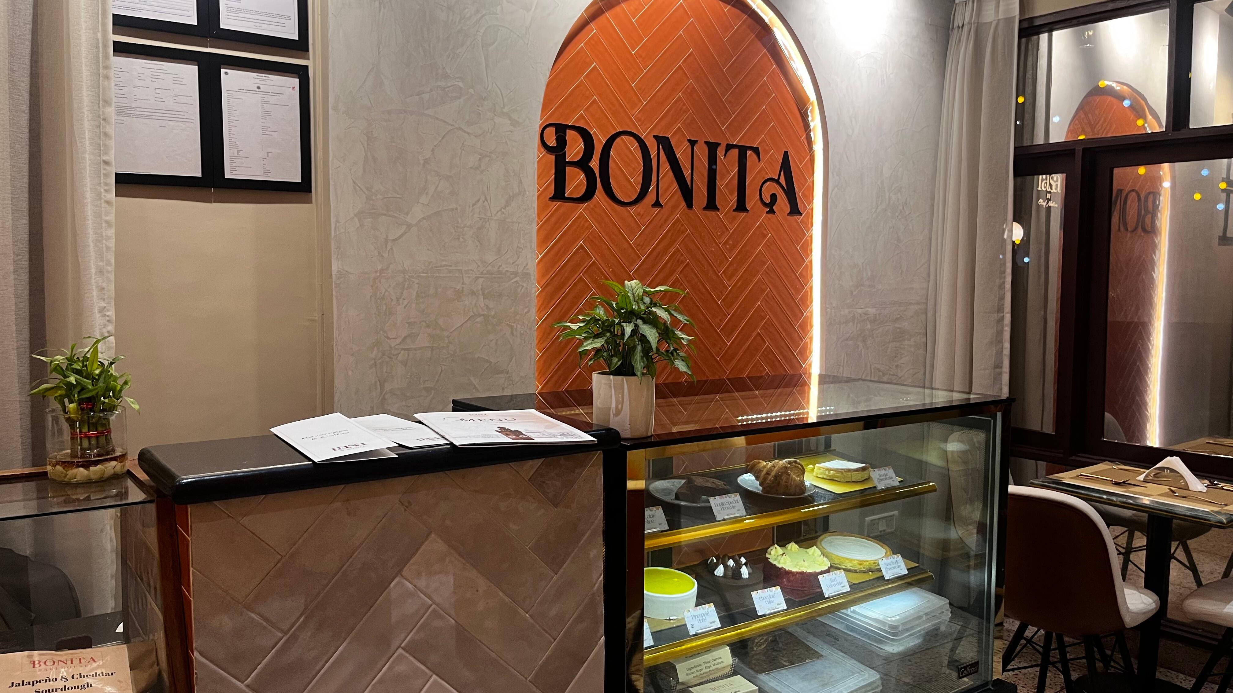 Menu of Bonita Bakehouse, Gomti Nagar, Lucknow