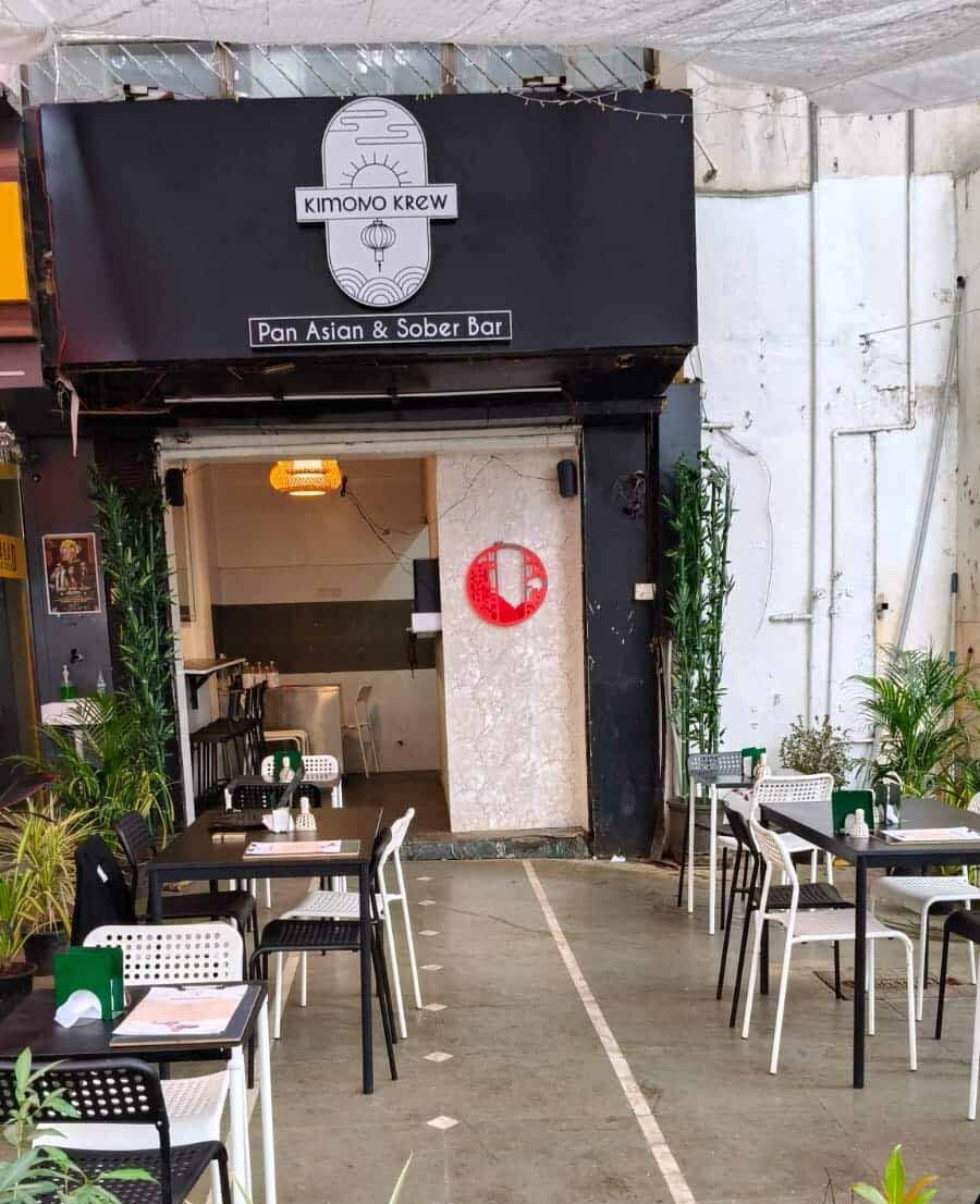 Menu of Kimono Krew Pan Asian And Sober Bar, Koregaon Park, Pune