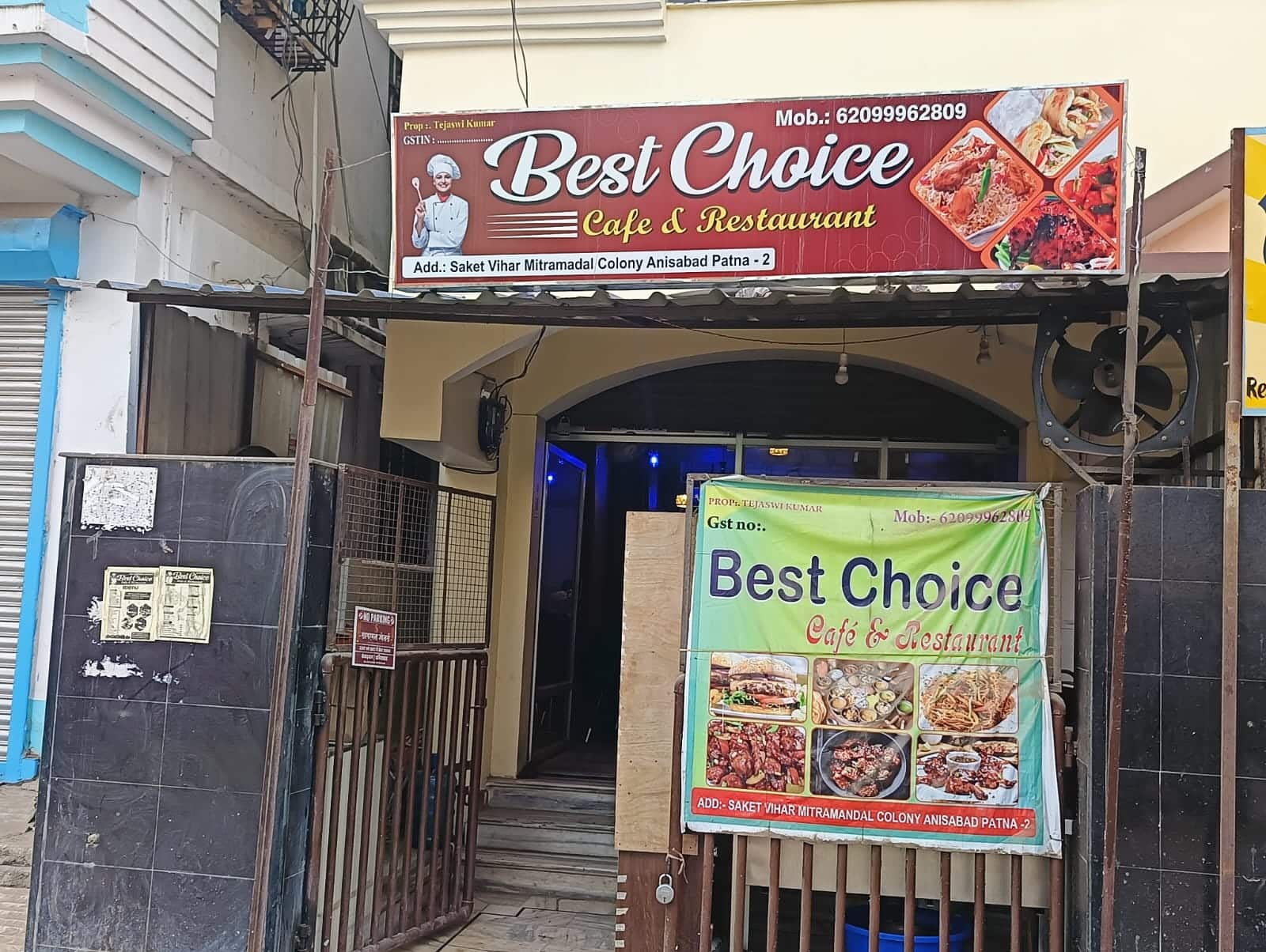 Menu of Best Choice Cafe & Restaurant, Anisabad, Patna