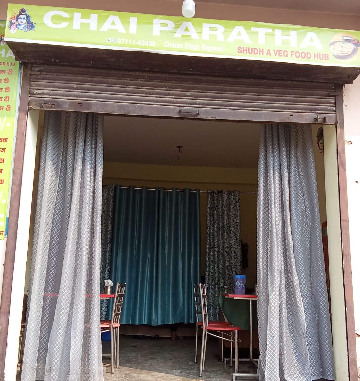 Menu of Chai Paratha Shudh A Veg Food Hub, Indirapuram, Ghaziabad