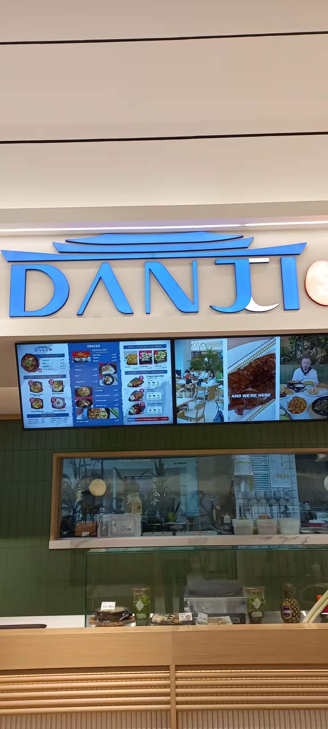 Menu of Danji, Dubai Silicon Oasis (DSO), Dubai