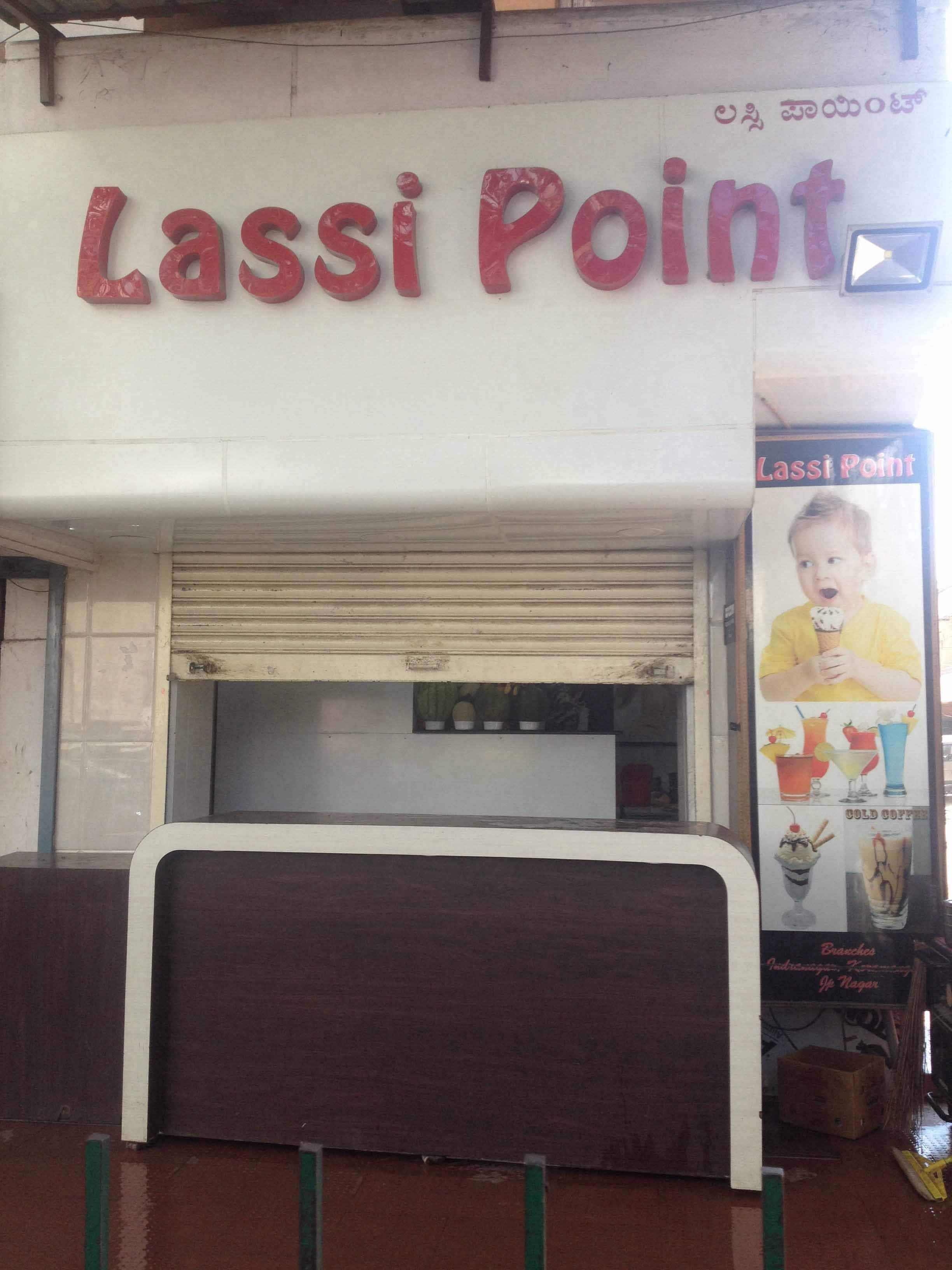 Menu of Lassi Point, Ulsoor, Bangalore