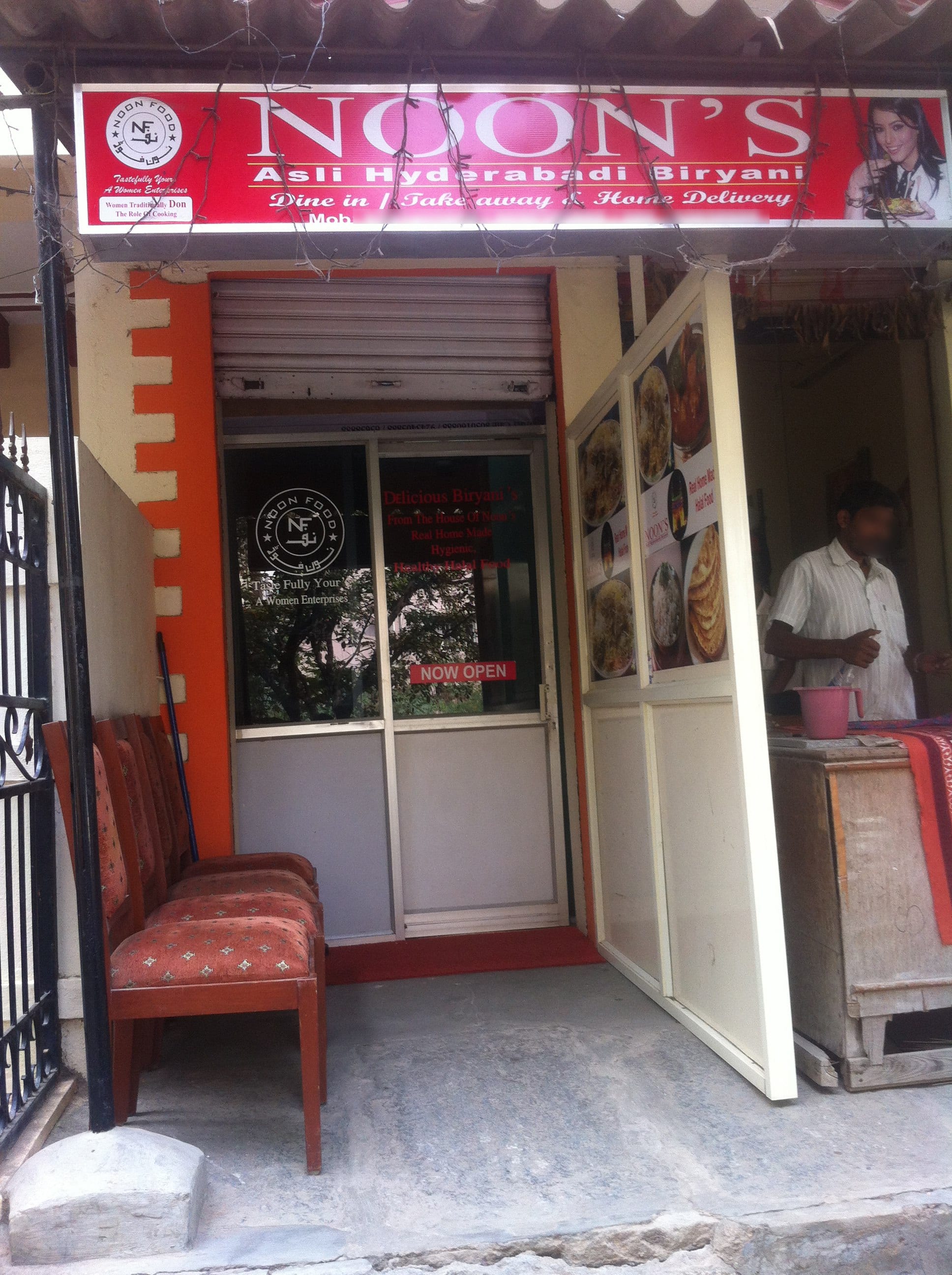 Menu of Noon's, HSR, Bangalore