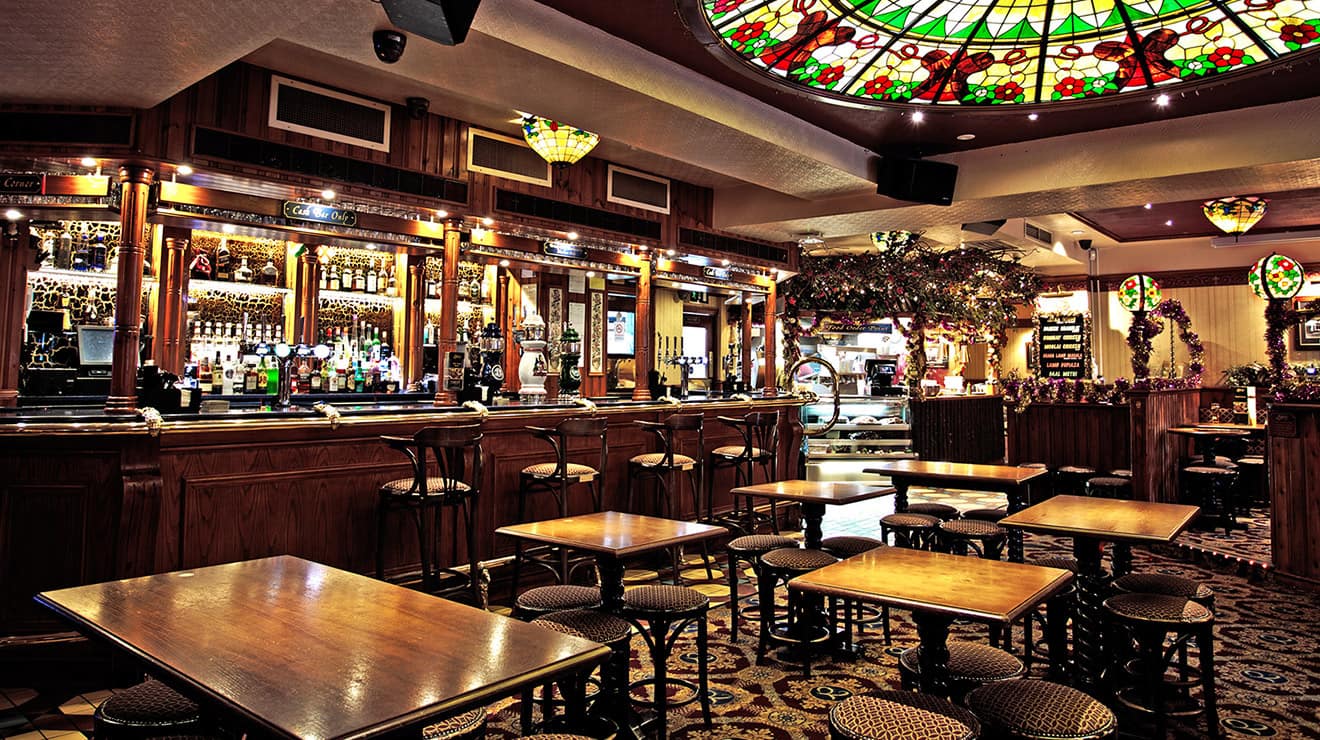 Menu of The Regency Club, Queensbury, London