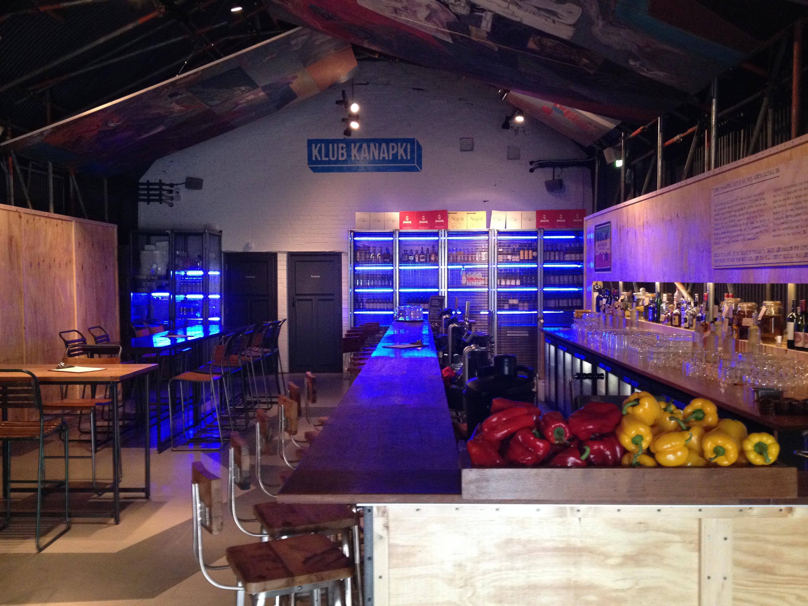 Menu of Topolski, South Bank, London