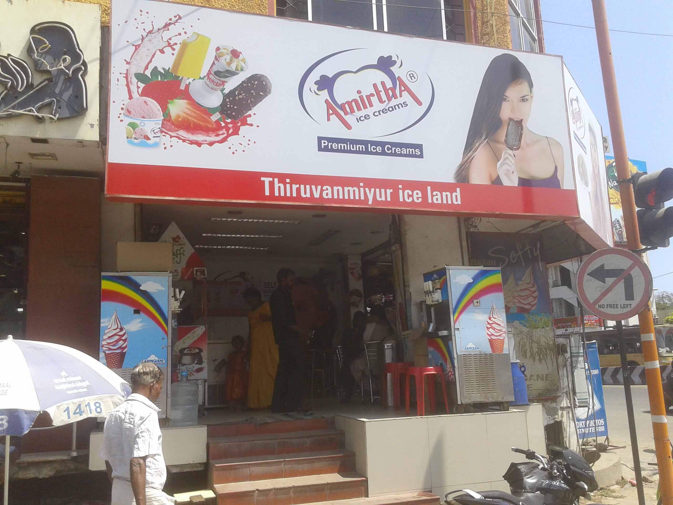 Menu of Amirtha Ice Creams, Thiruvanmiyur, Chennai