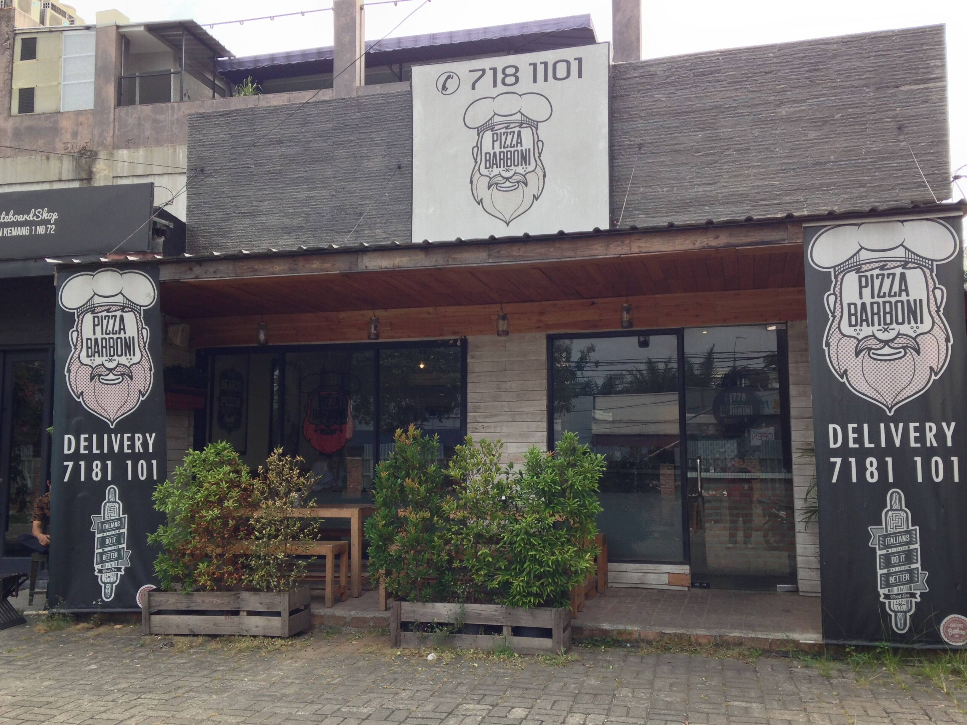 Menu of Pizza Barboni, Kemang, Jakarta