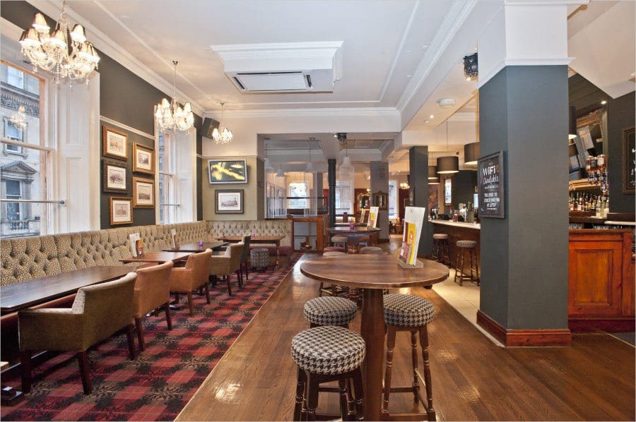 Menu of The Merchant, George Street, City Centre, Glasgow