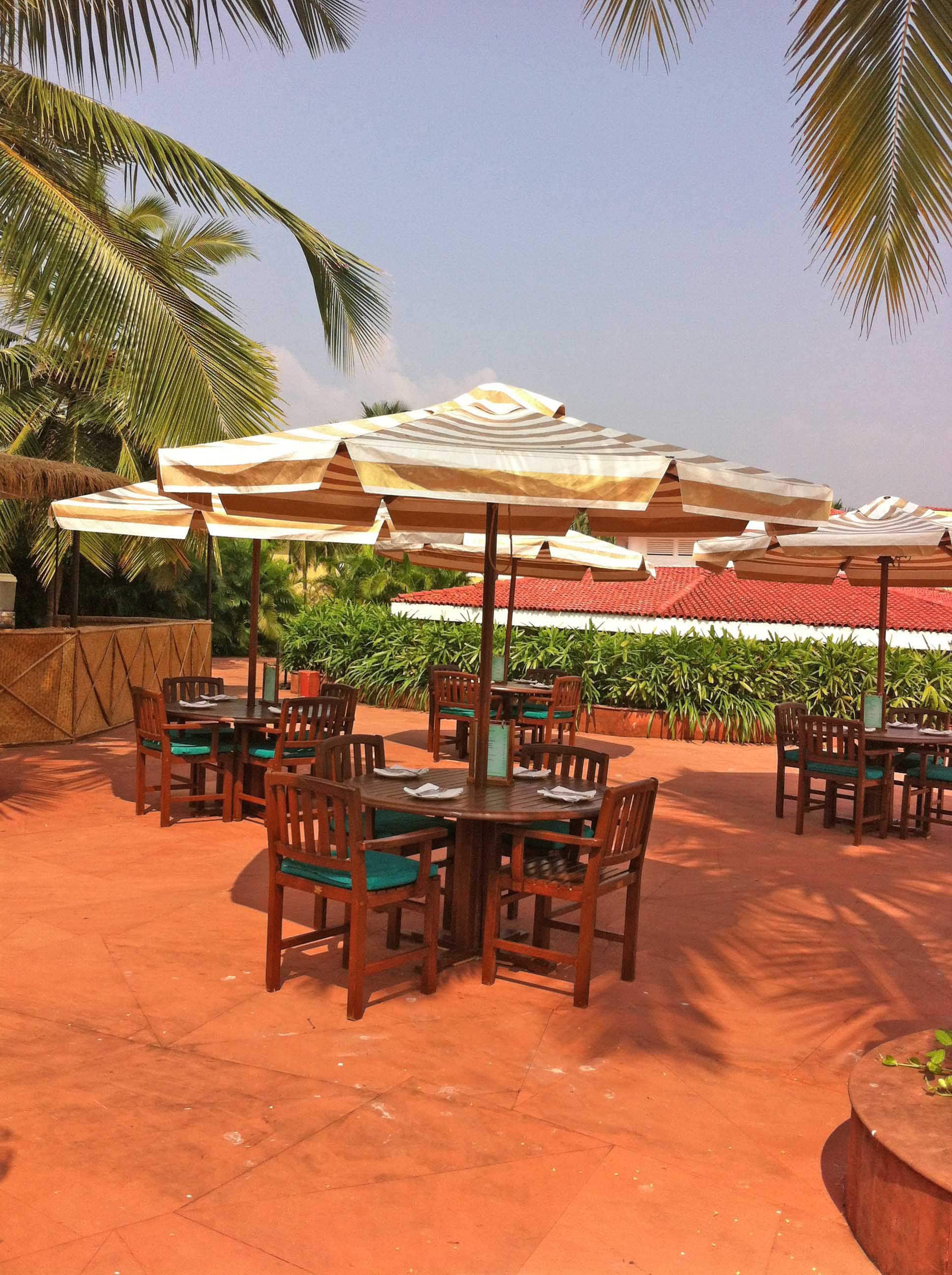 Menu of Gazebo - The Lalit, Palolem, Goa