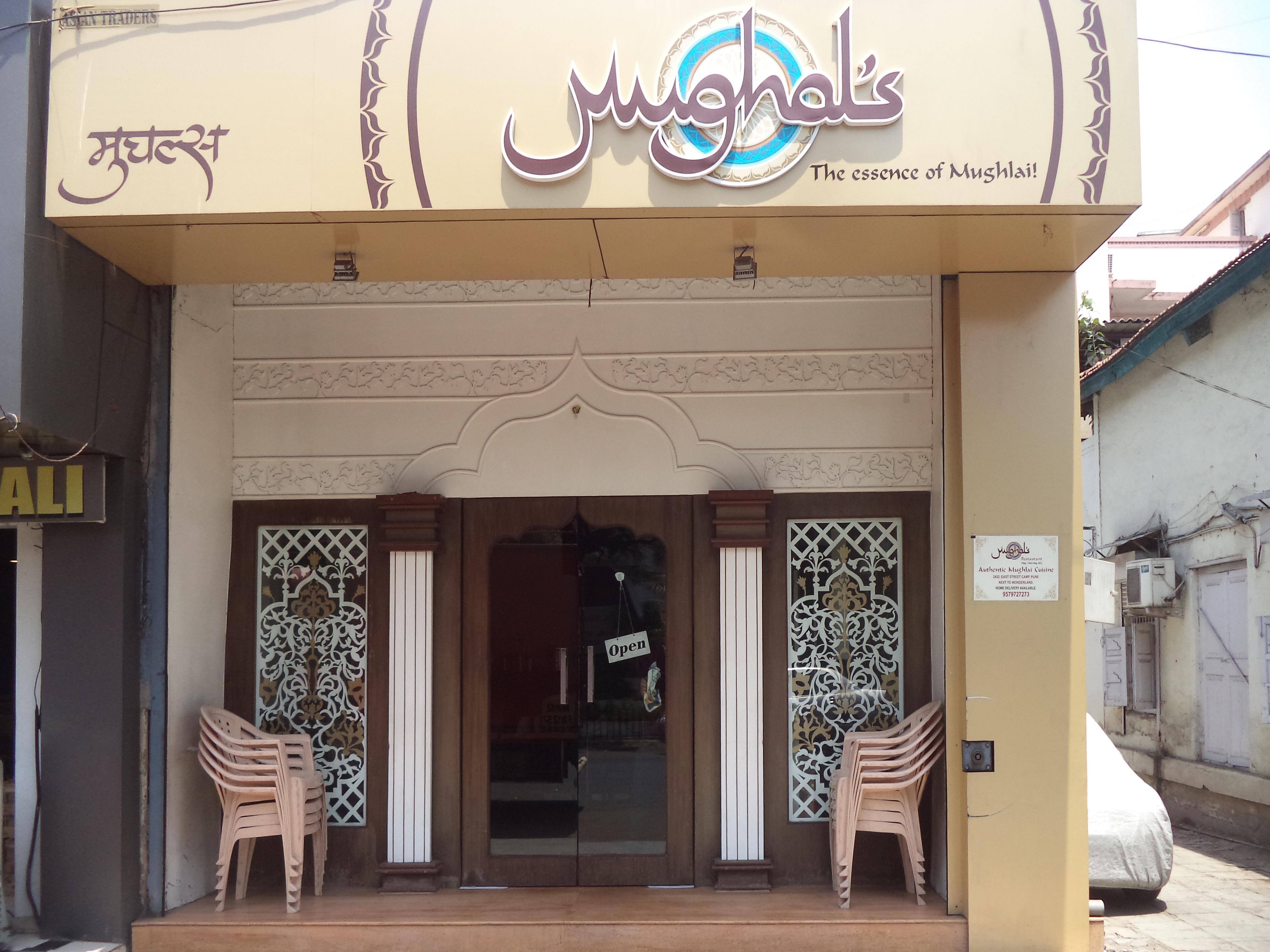 Mughal's Menu, Menu for Mughal's, East Street, Pune