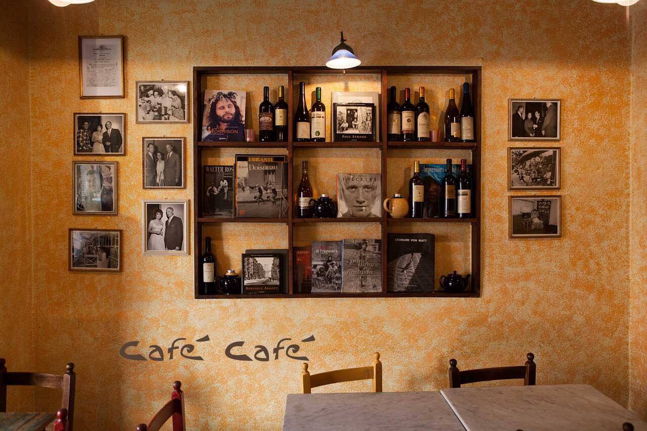 Menu of Cafè Cafè, Colosseo, Roma