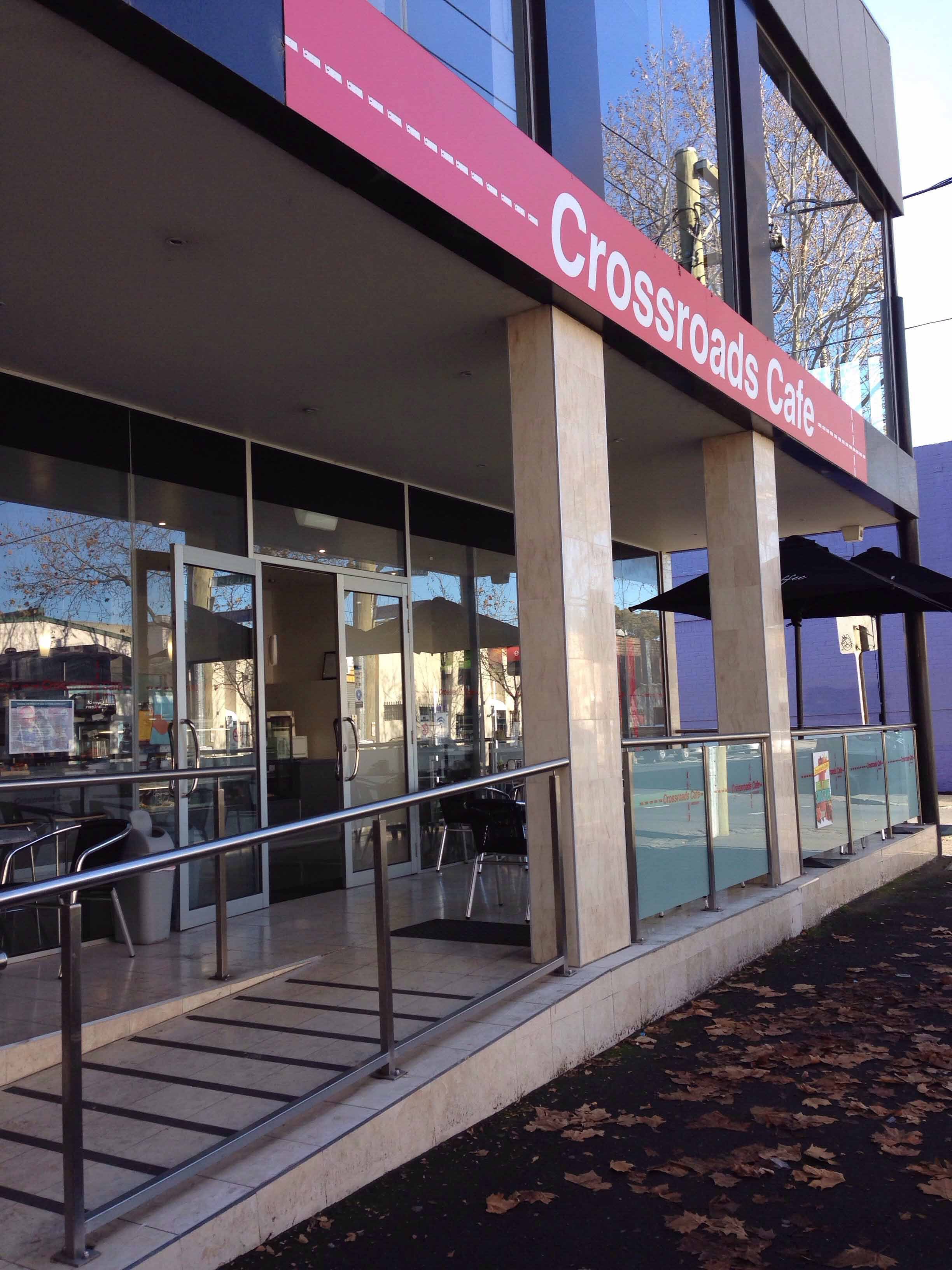 Crossroads Cafe Menu, Menu for Crossroads Cafe, Collingwood, Melbourne