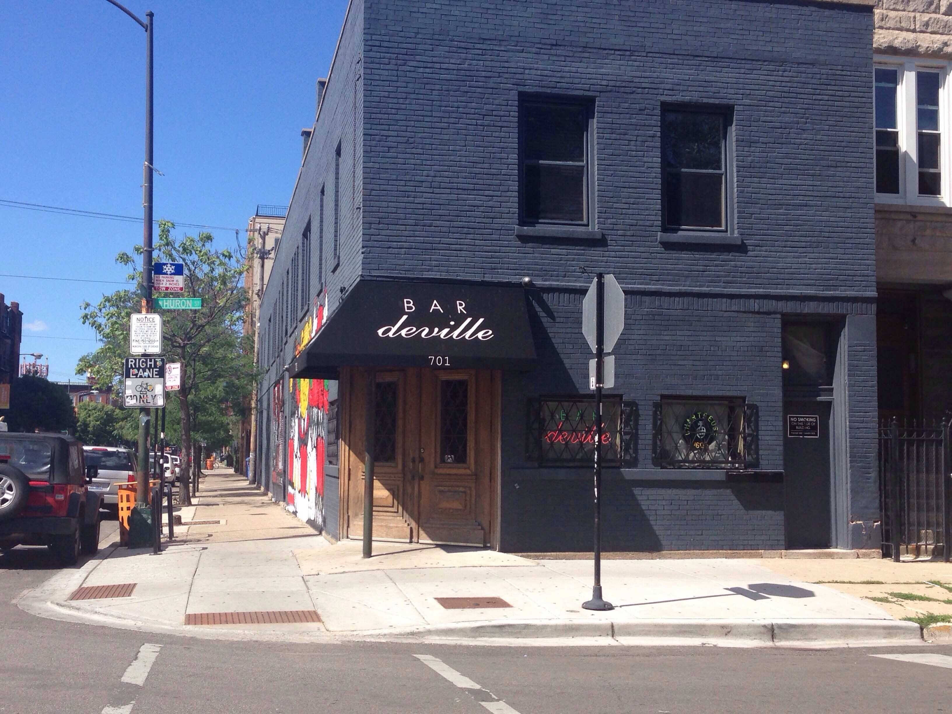 Menu of Bar Deville, West Town, Chicago